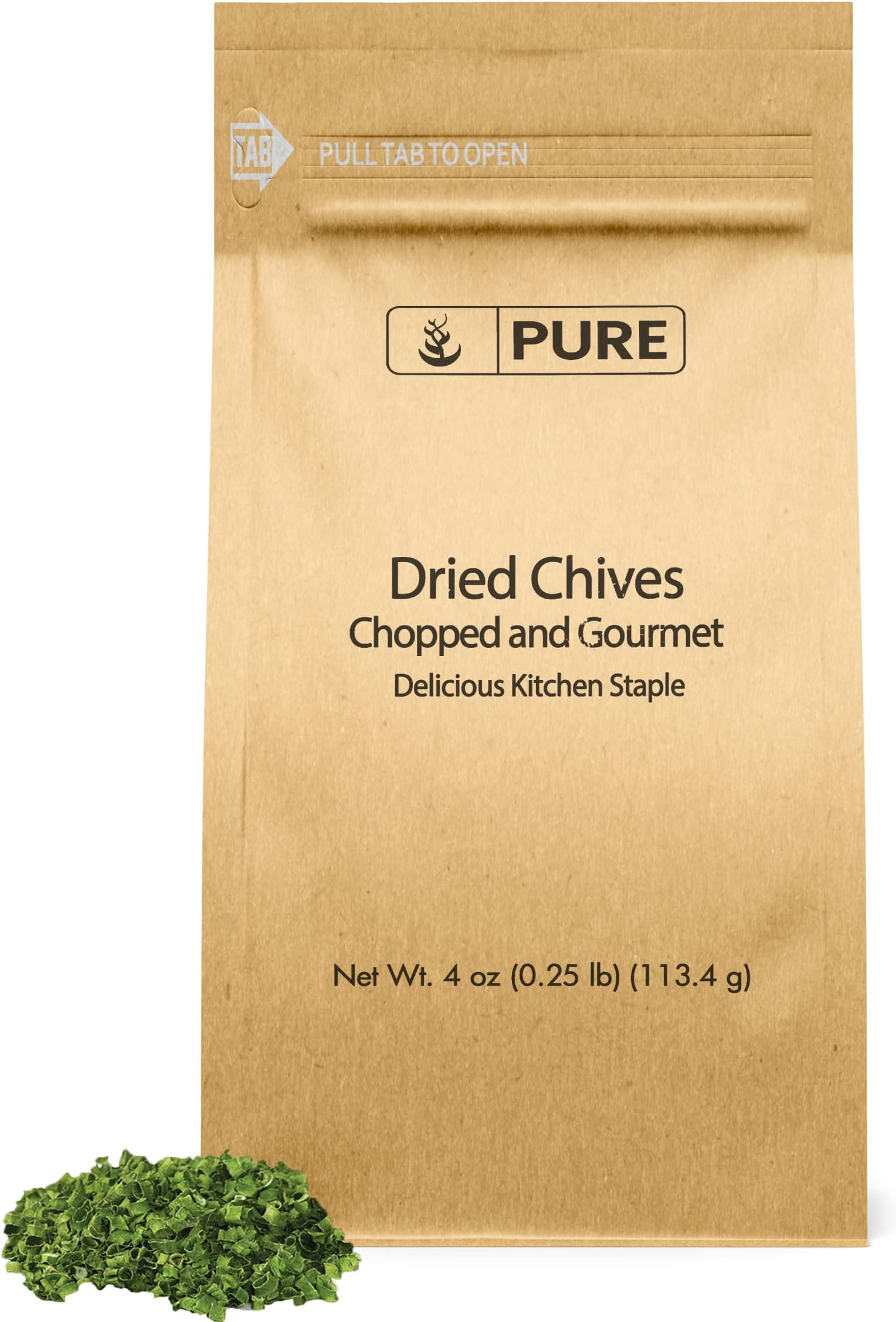 Amazon.com : Dried Chives by It's Delish – 5 oz Jumbo Reusable ...