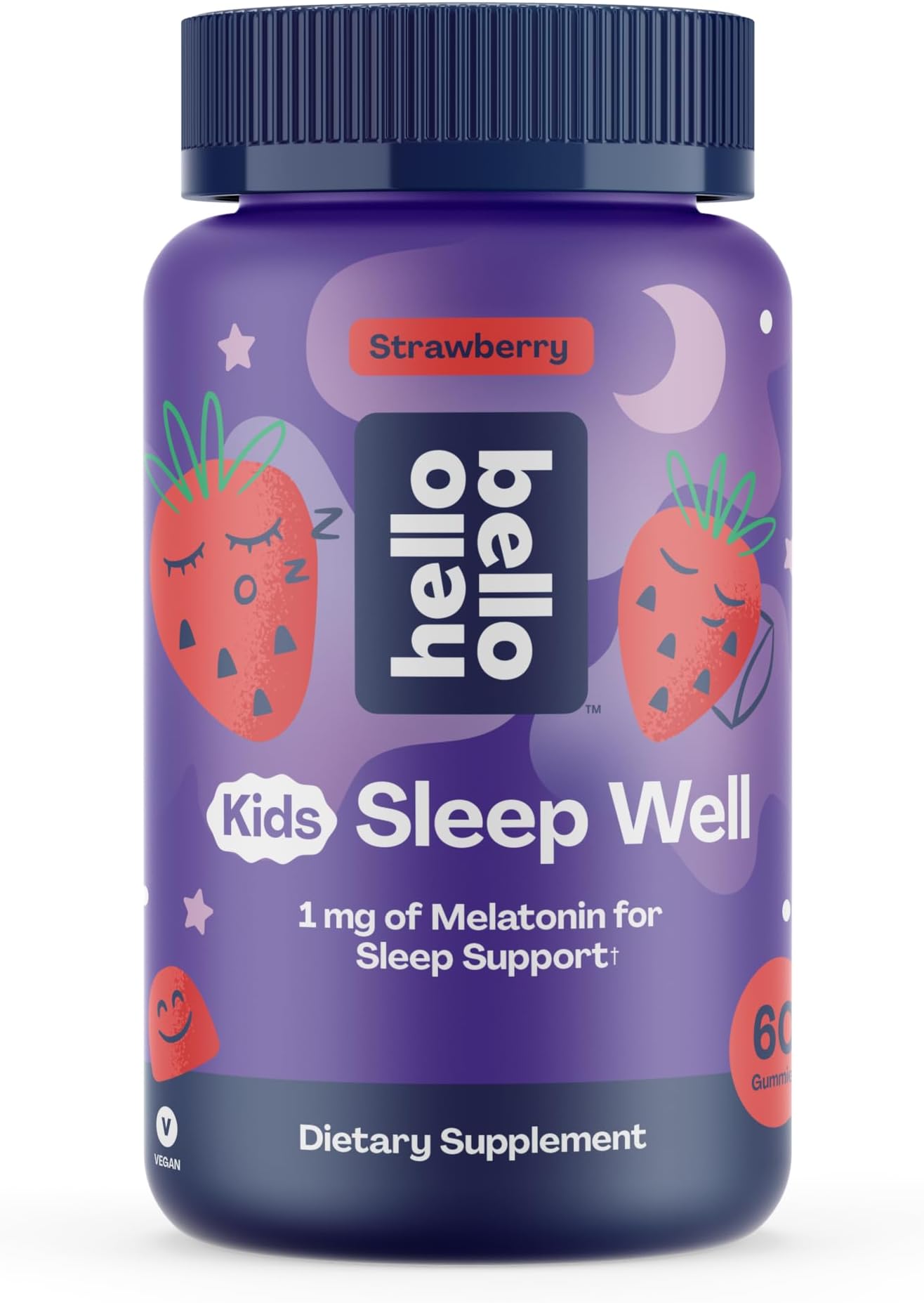 Amazon.com: Hello Bello Kids Sleep Well Gummy Vitamins - Vegan Blend ...