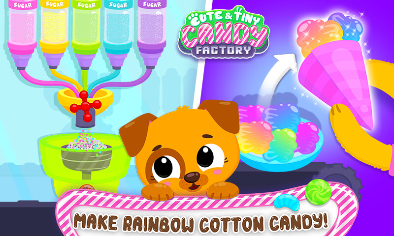 Cute & Tiny Candy Factory - Sweet Dessert Maker for Kids:Amazon.com ...
