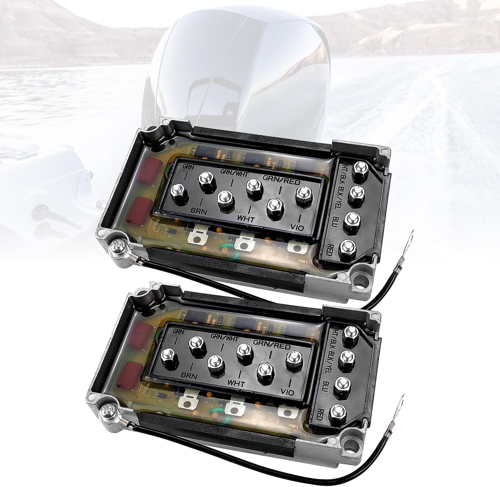 Amazon.com: 2pcs CDI Module Switch Box Replacement for 50-275 HP ...