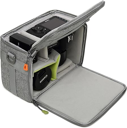 Amazon.com : svatin Camera Insert Bag,Shockproof &Pressure-proof Dual ...