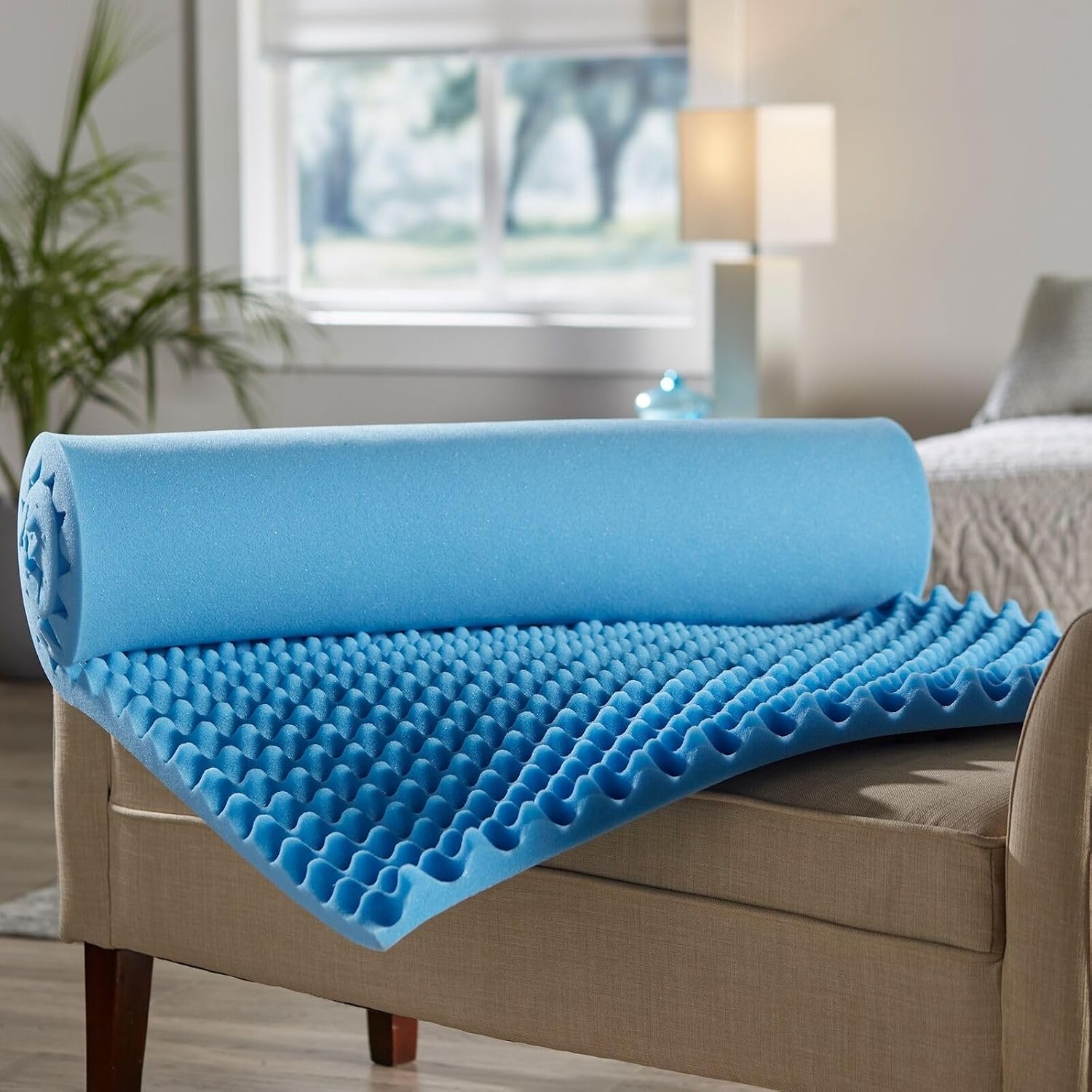 Amazon.com: 72 L x 33 W x 2 Inch Soft Foam Twin Bed Pad Mattress Egg ...
