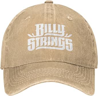 Billy Strings Baseball Cap Vintage Washed Plain Trucker Dad Hats for ...