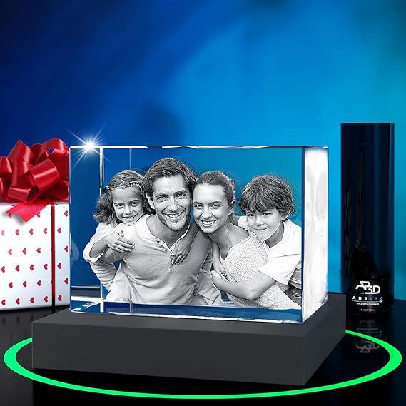 Amazon.com - ArtPix 3D Crystal Photo, Personalized Gifts for Women ...