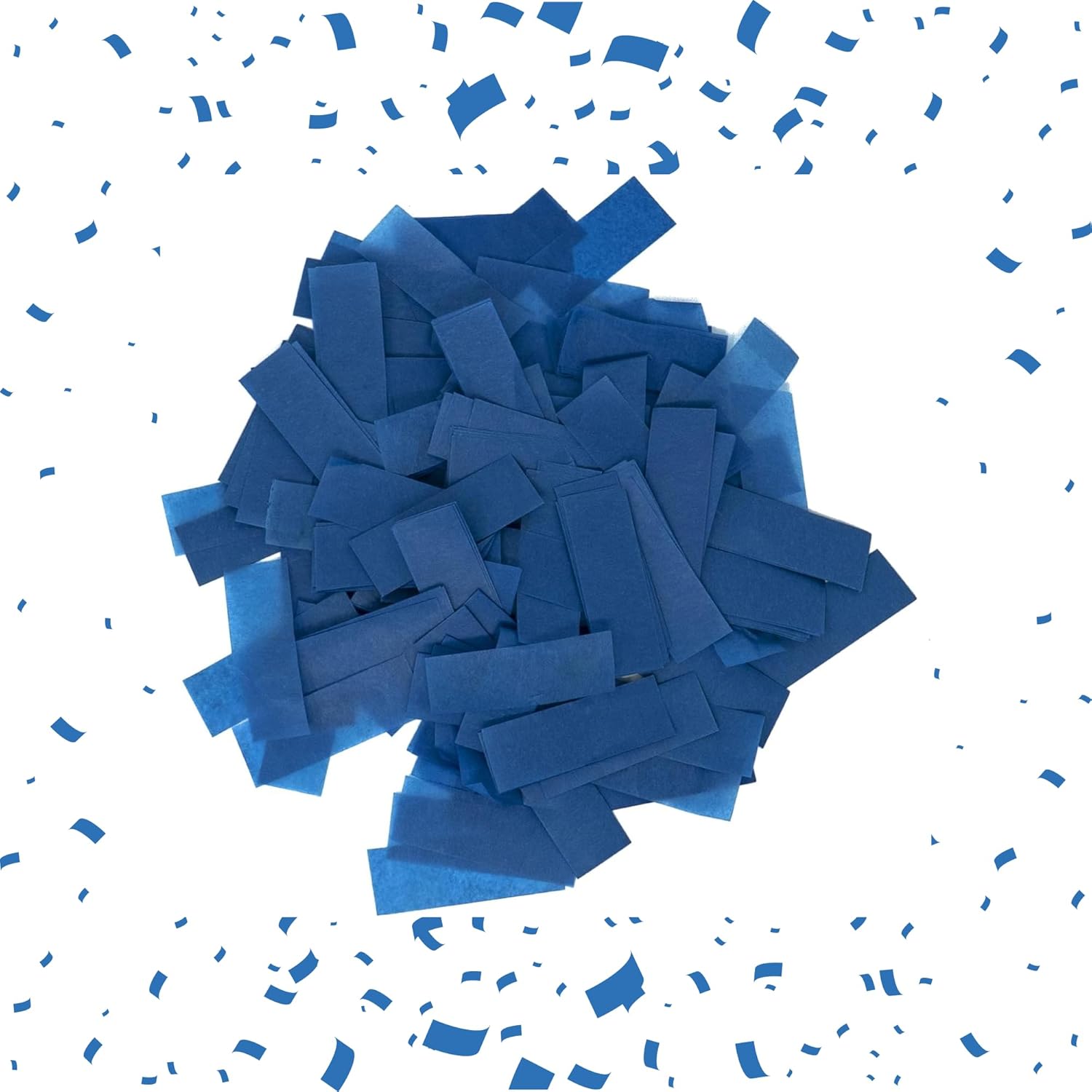 Amazon.com: Biodegradable Tissue Confetti Rectangles, Dark Blue Color ...