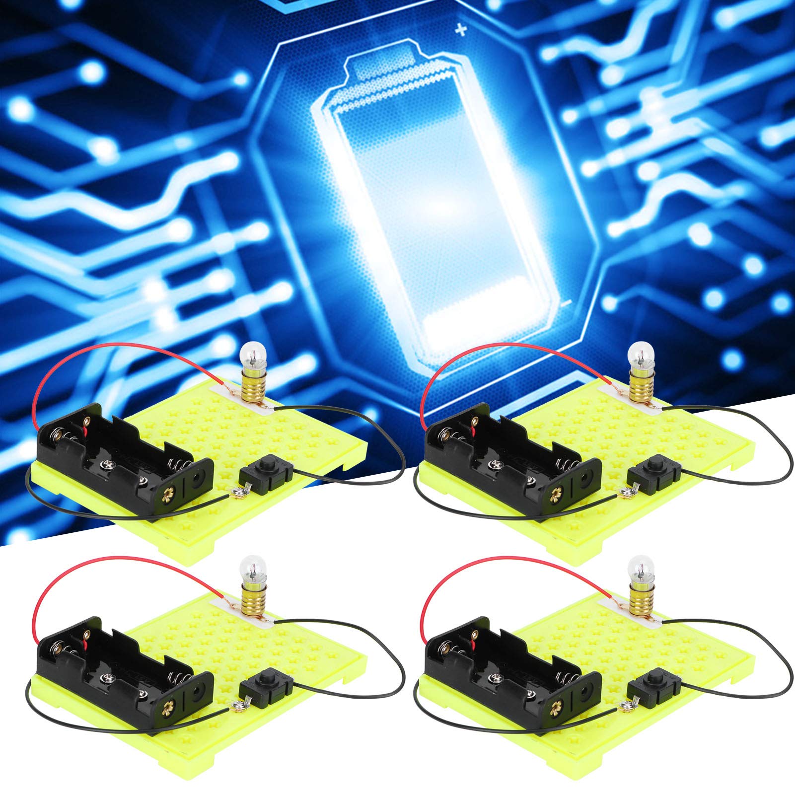 Buy DIY Circuit Kit, Circuit Experiment, Science Electricity Experiment ...