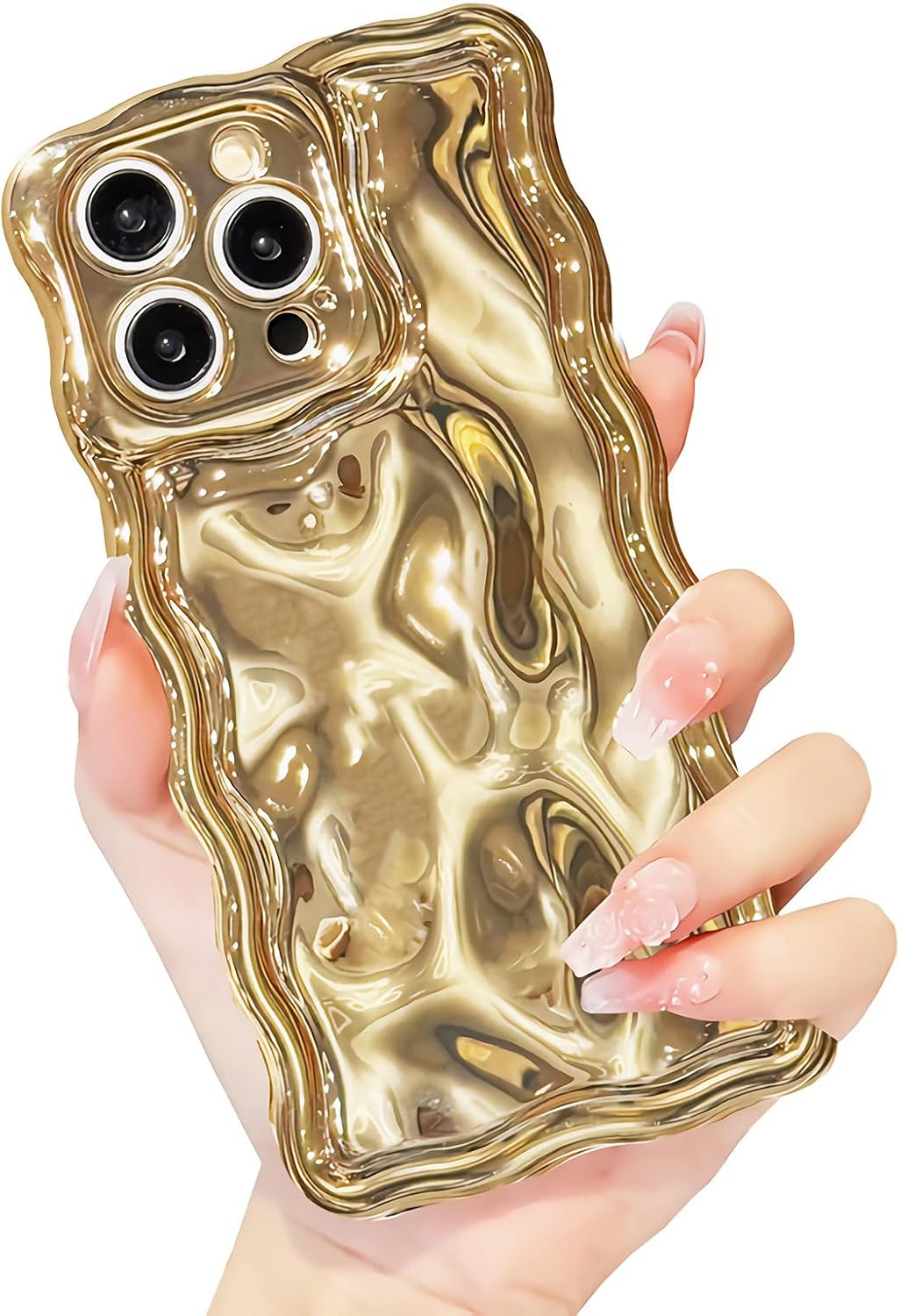 Amazon.com: ekoneda for iPhone 15 Pro Max Case, Cute Stylish Glossy ...