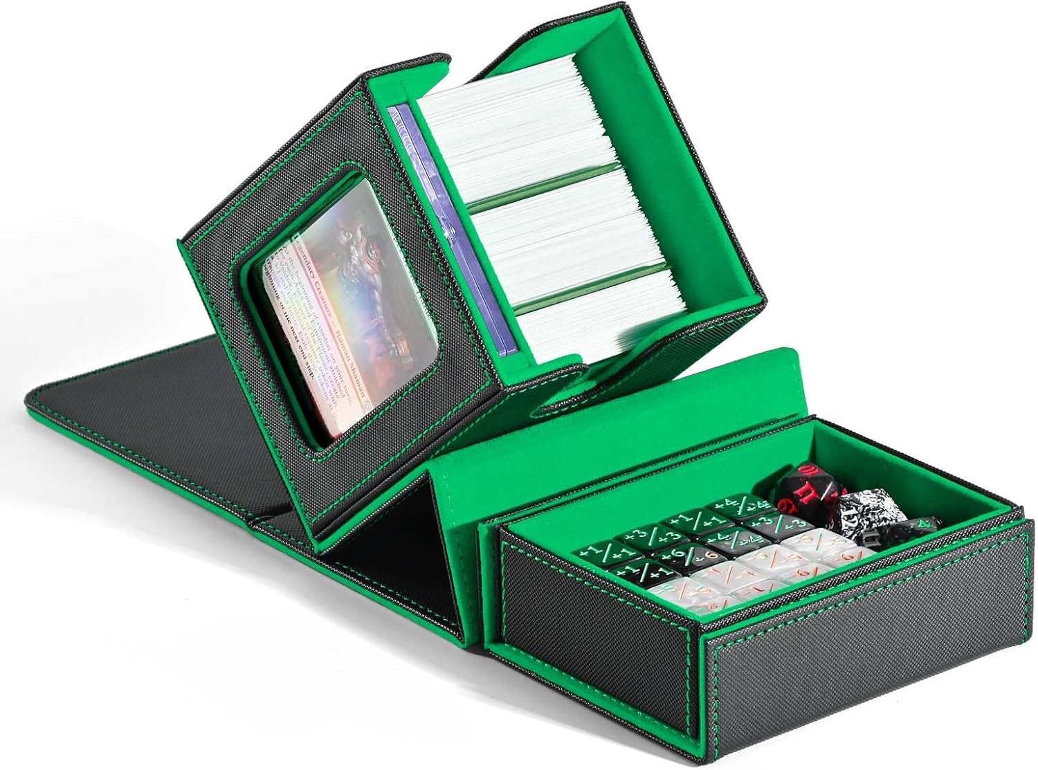 Amazon.com: ZLCA MTG Commander Deck Box with Display Window, Deck Box ...