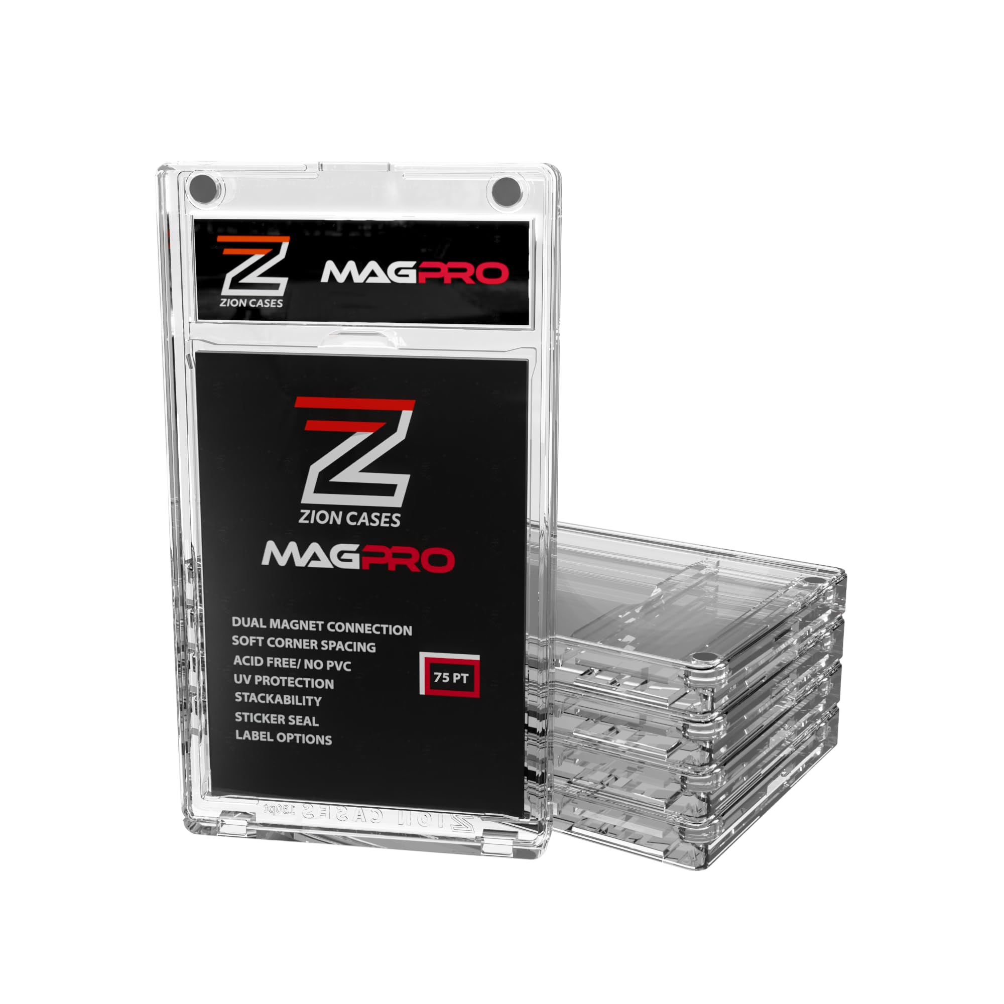 Amazon.com: Zion Cases MagPro 75PT Magnetic Card Holder; Duel Magnet ...