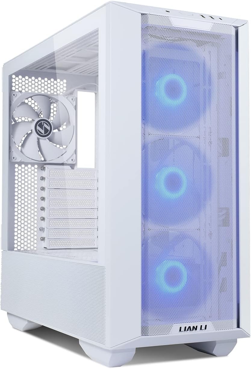 Amazon.com: LIAN LI Lancool III RGB White Aluminum/SECC/Tempered Glass ...