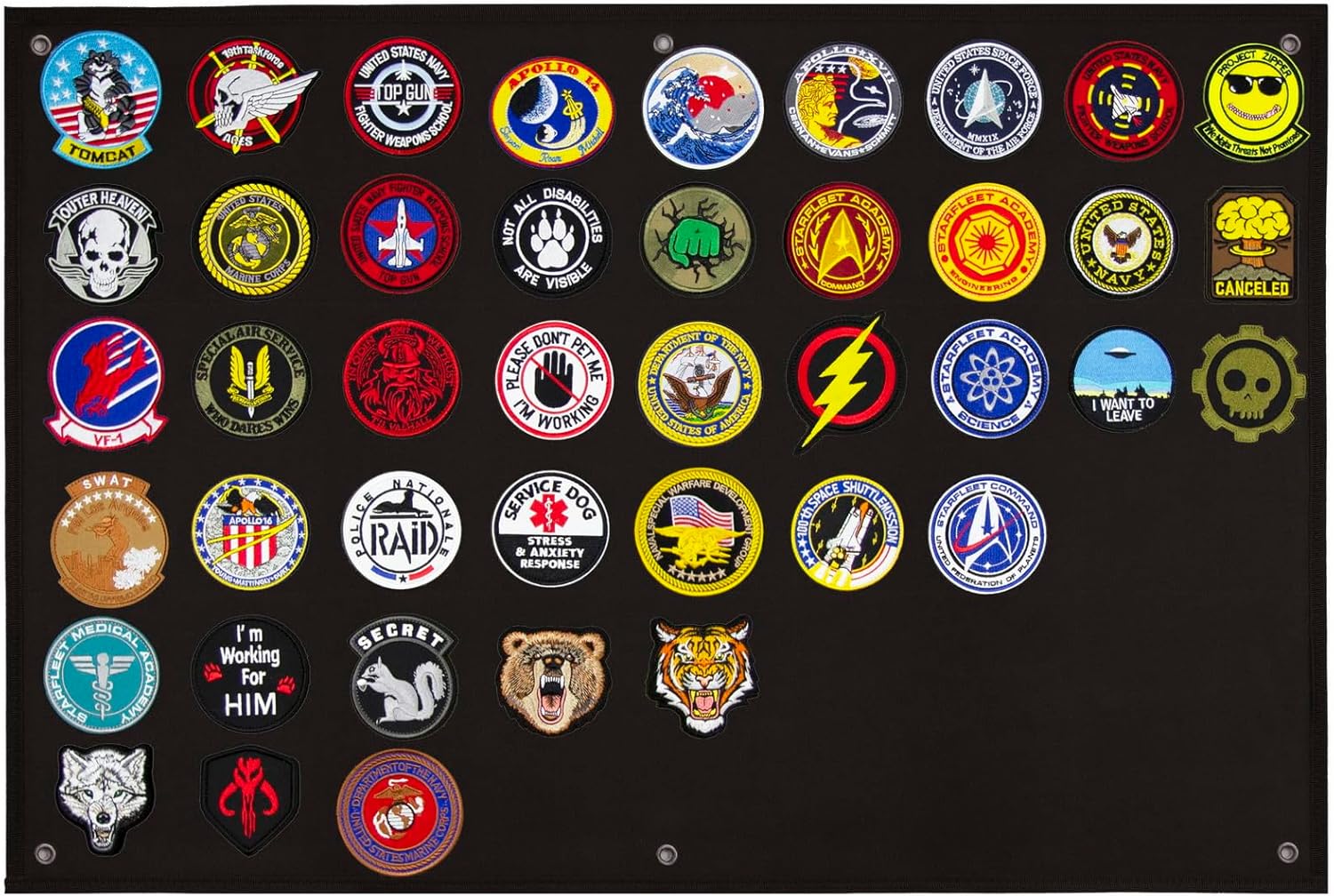 Amazon.com: Tactical Patch Display Panel Holder Board for Military Army ...