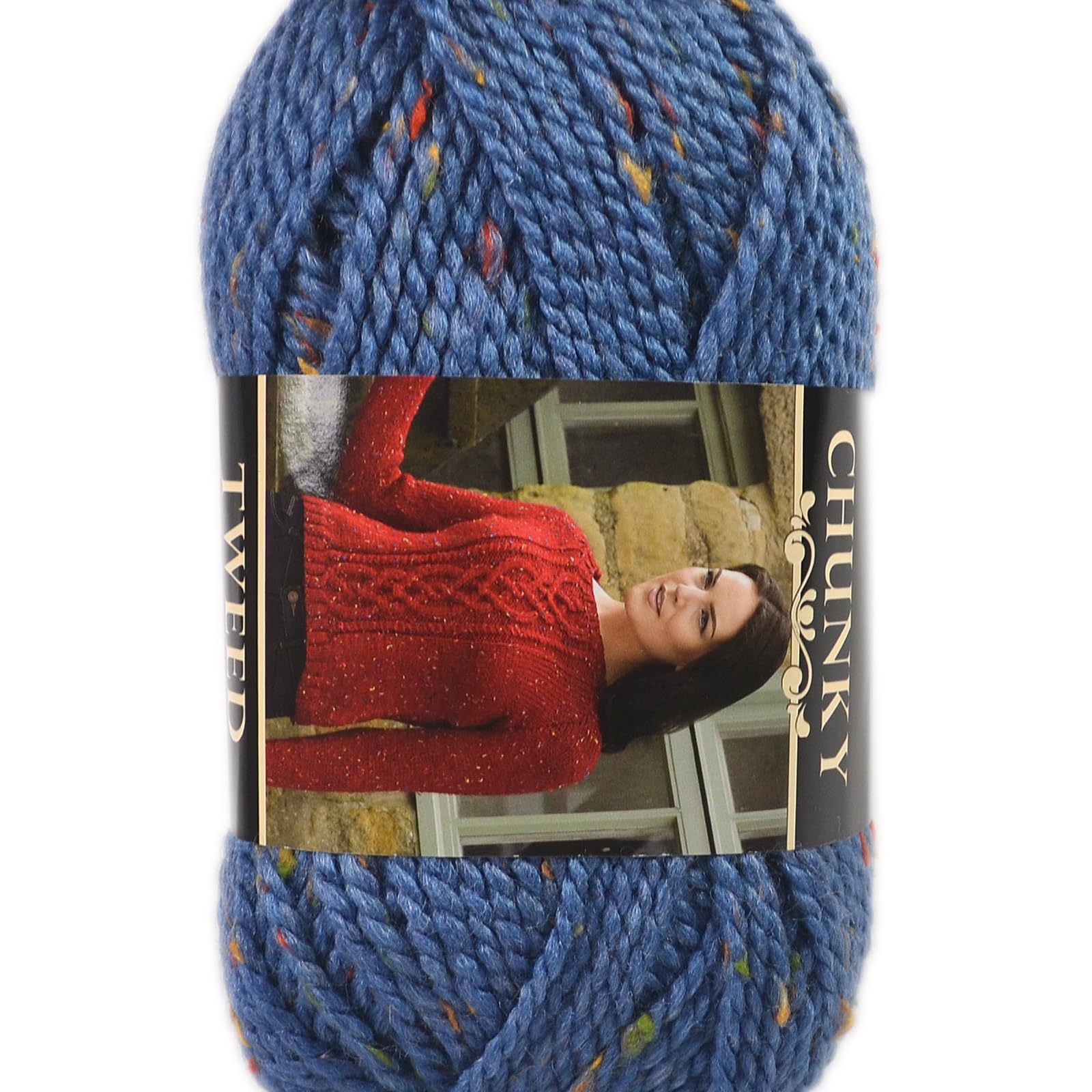 King Cole Chunky Tweed Knitting Wool per 100g (Ulva 3782) : Amazon.co ...