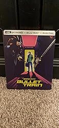 Amazon.com: Bullet Train Steelbook [4K UHD] [Blu-ray] : Brad Pitt, Joey ...