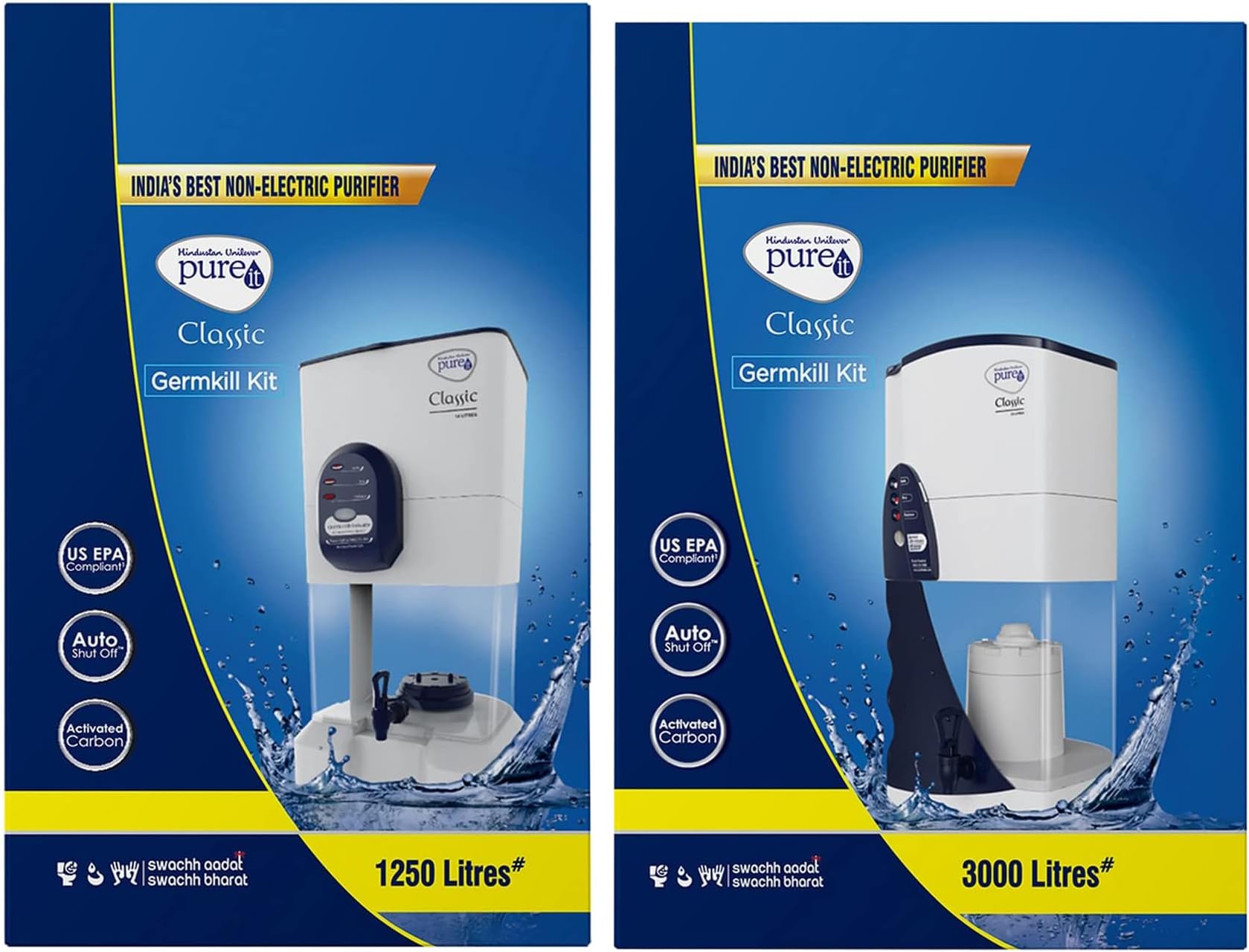 Pureit Hul Water Purifier Germ Kill Kit For 14 L And 23 L, Activated ...