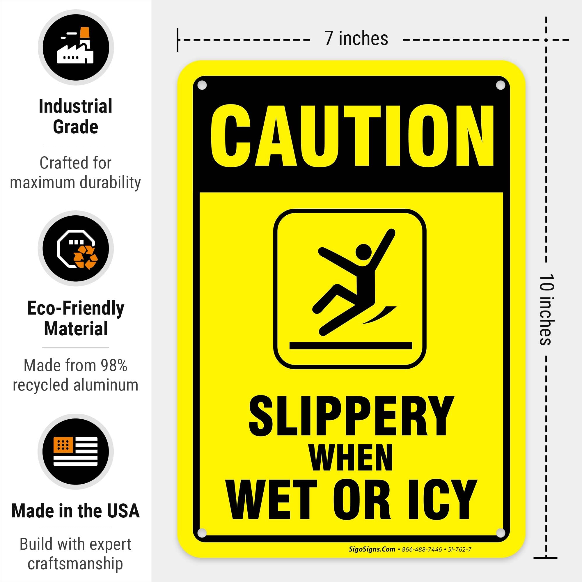 Slippery When Wet Sign