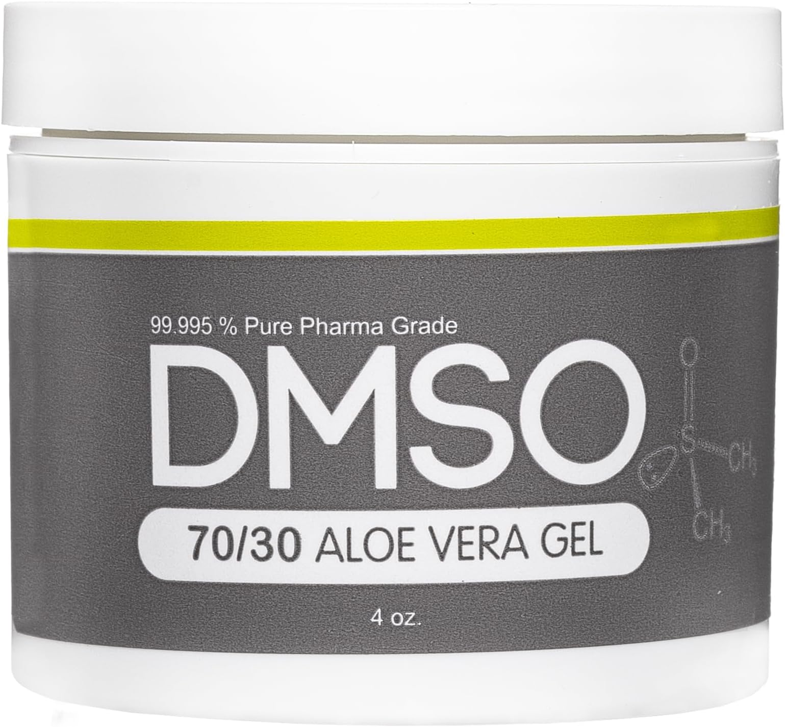 Amazon.com : DMSO Gel with Aloe Vera | 70/30 Pharma Grade Dimethyl ...
