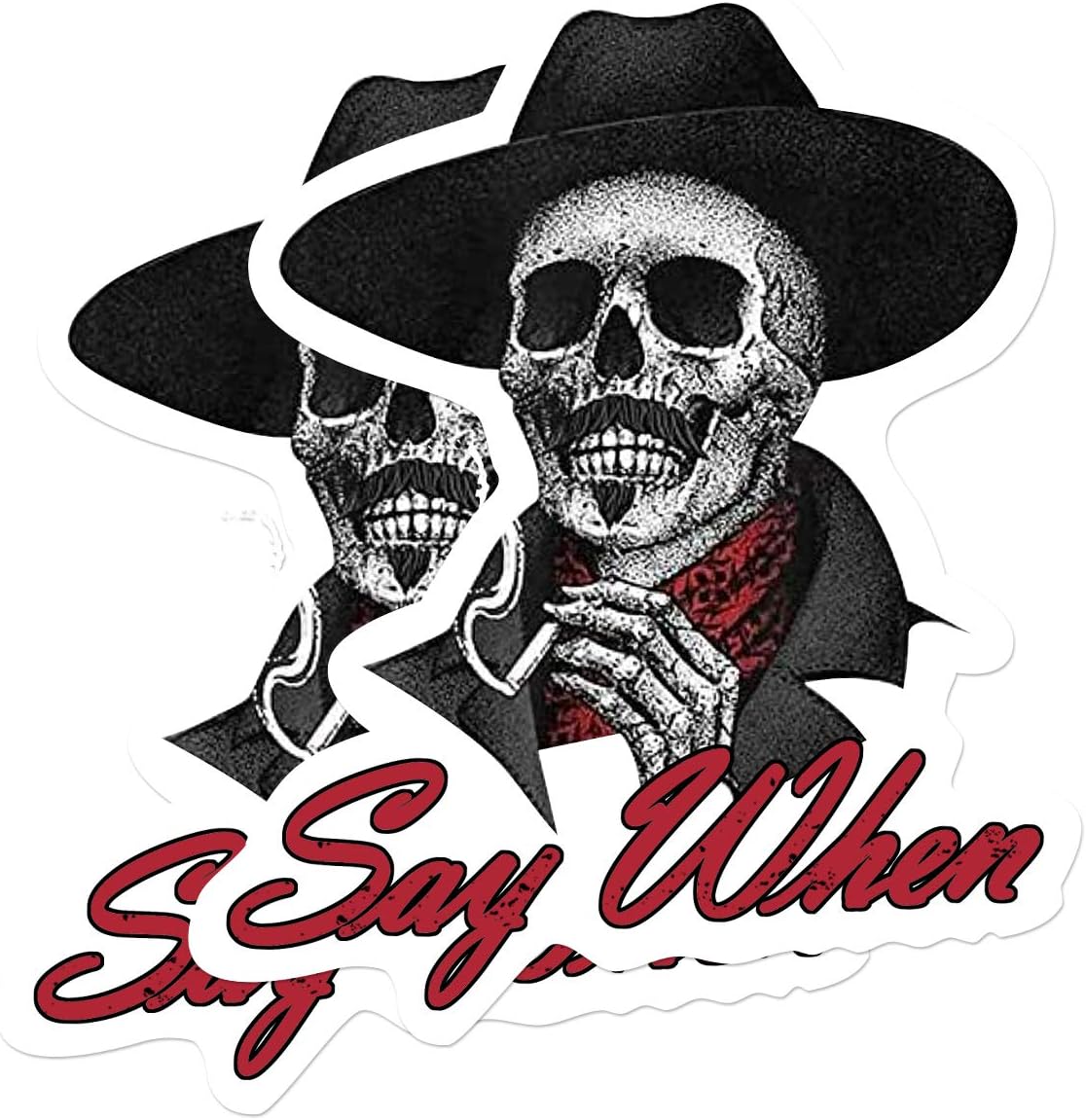 Amazon.com - Old cowboy Sticker Bumper Sticker Vinyl Decal 5"