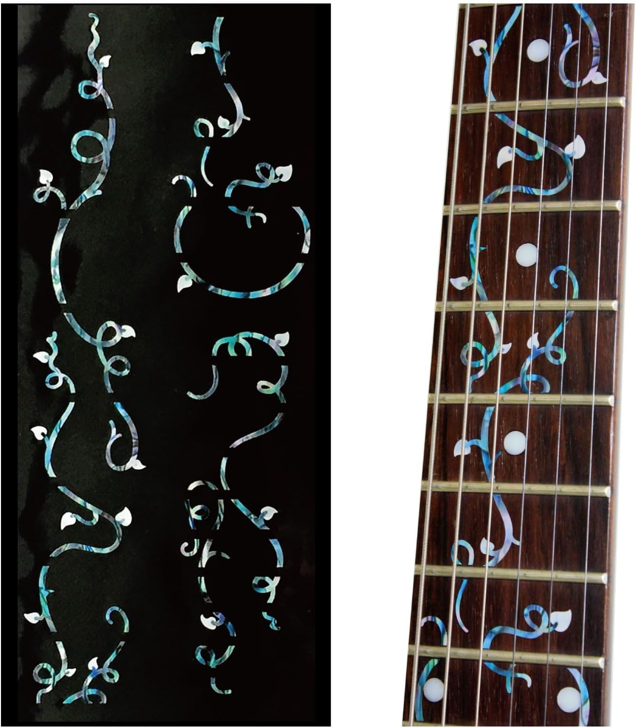 Amazon.com: Jockomo Ivy Vine Guitar Inlay Sticker : Everything Else