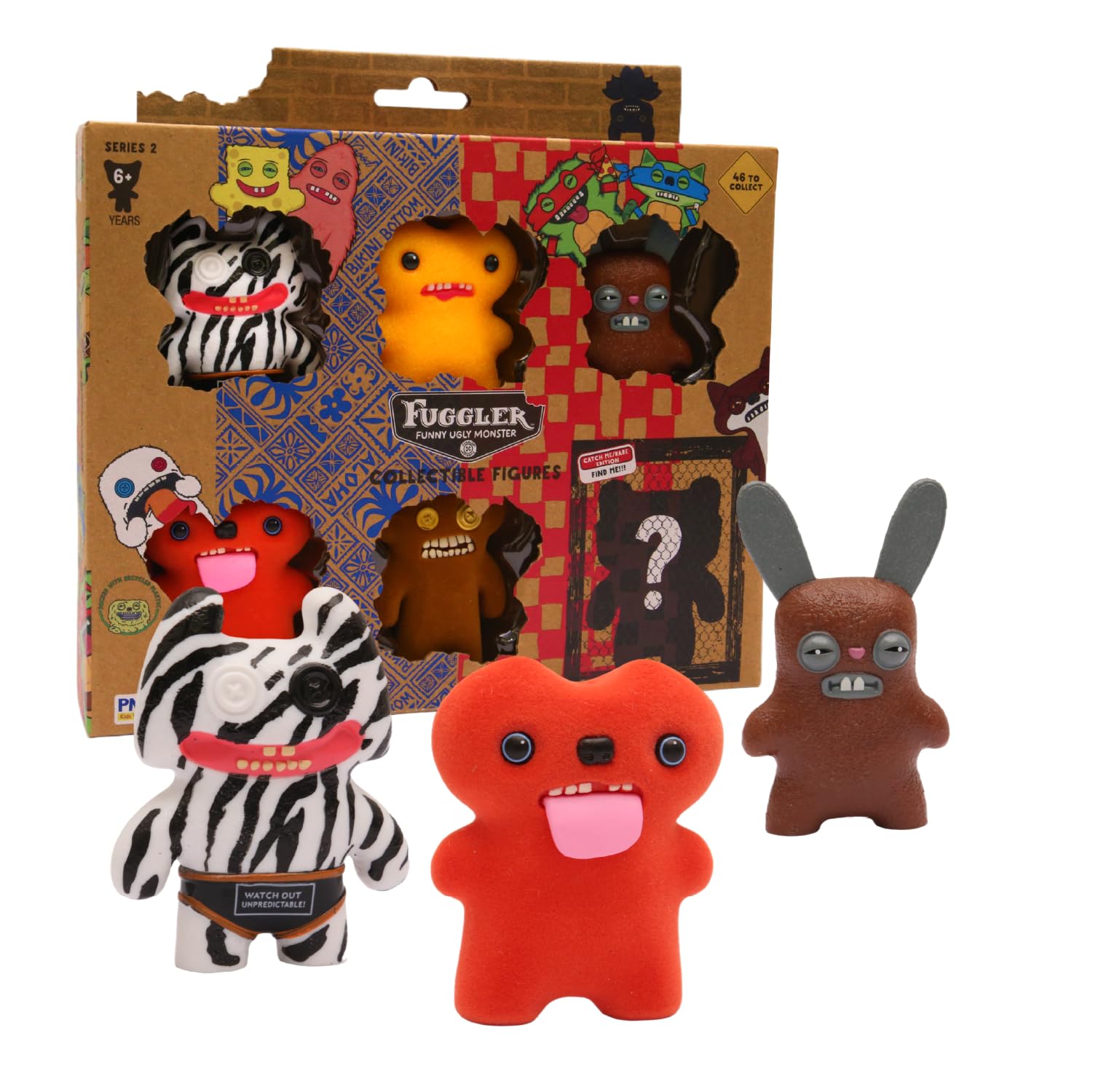 Snapklik.com : Fuggler Series 2 Collectible 6-Pack Window Box Creepy ...