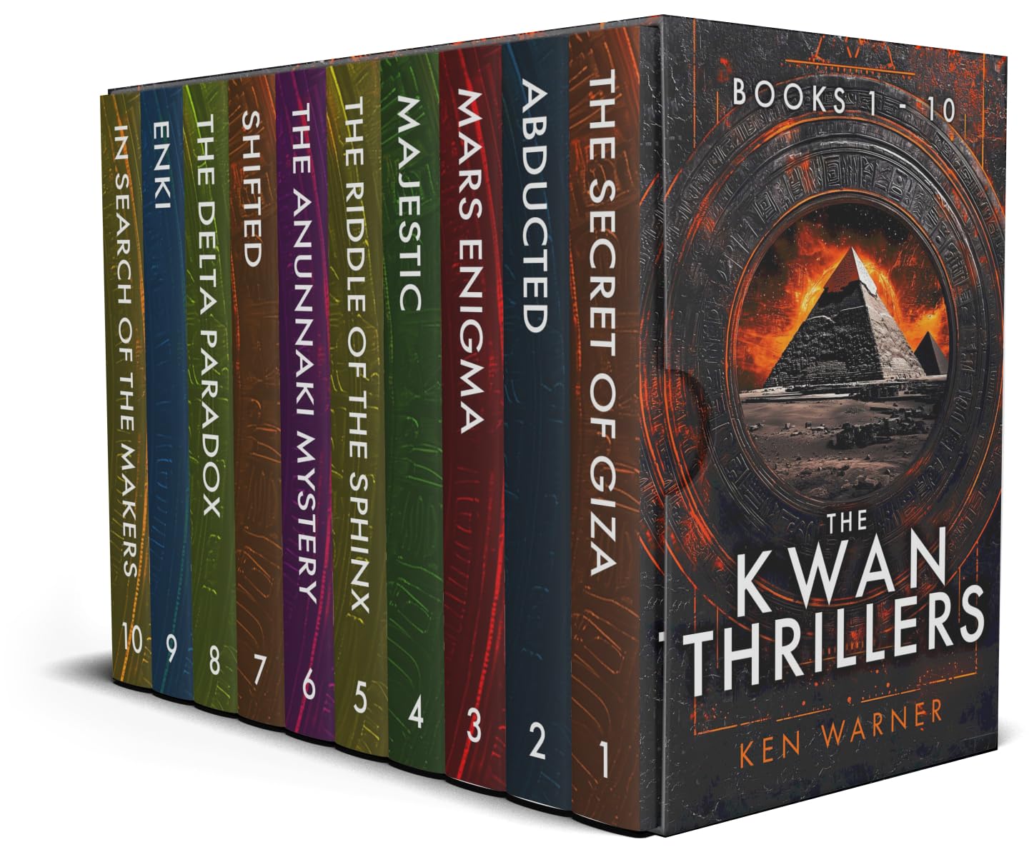 The Secrets of Giza : The Complete 10-Book Omnibus (The Kwan Thrillers ...