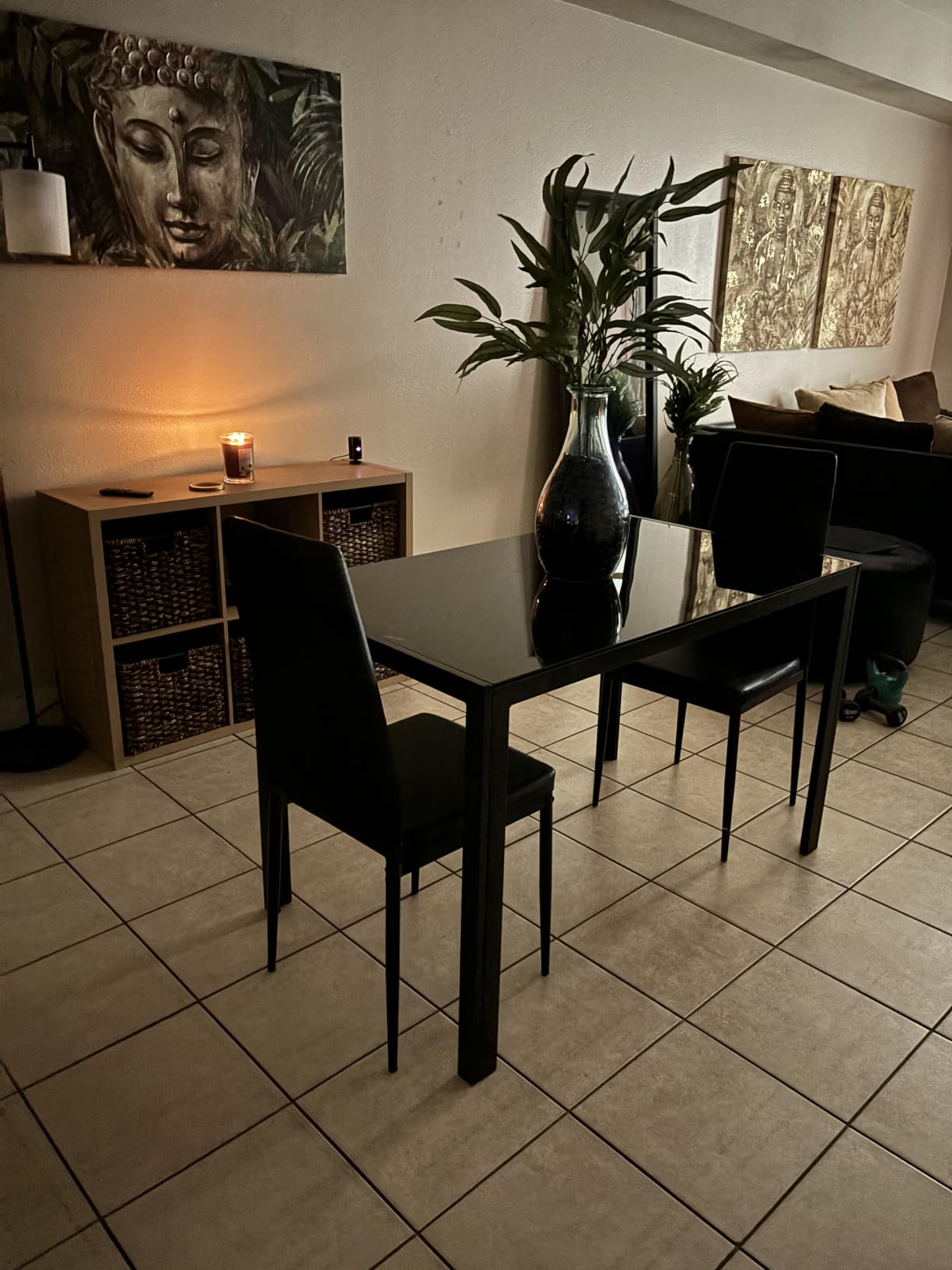 Amazon.com - ELRINA Super Stable Dining Table Set for 4, 5-Piece ...