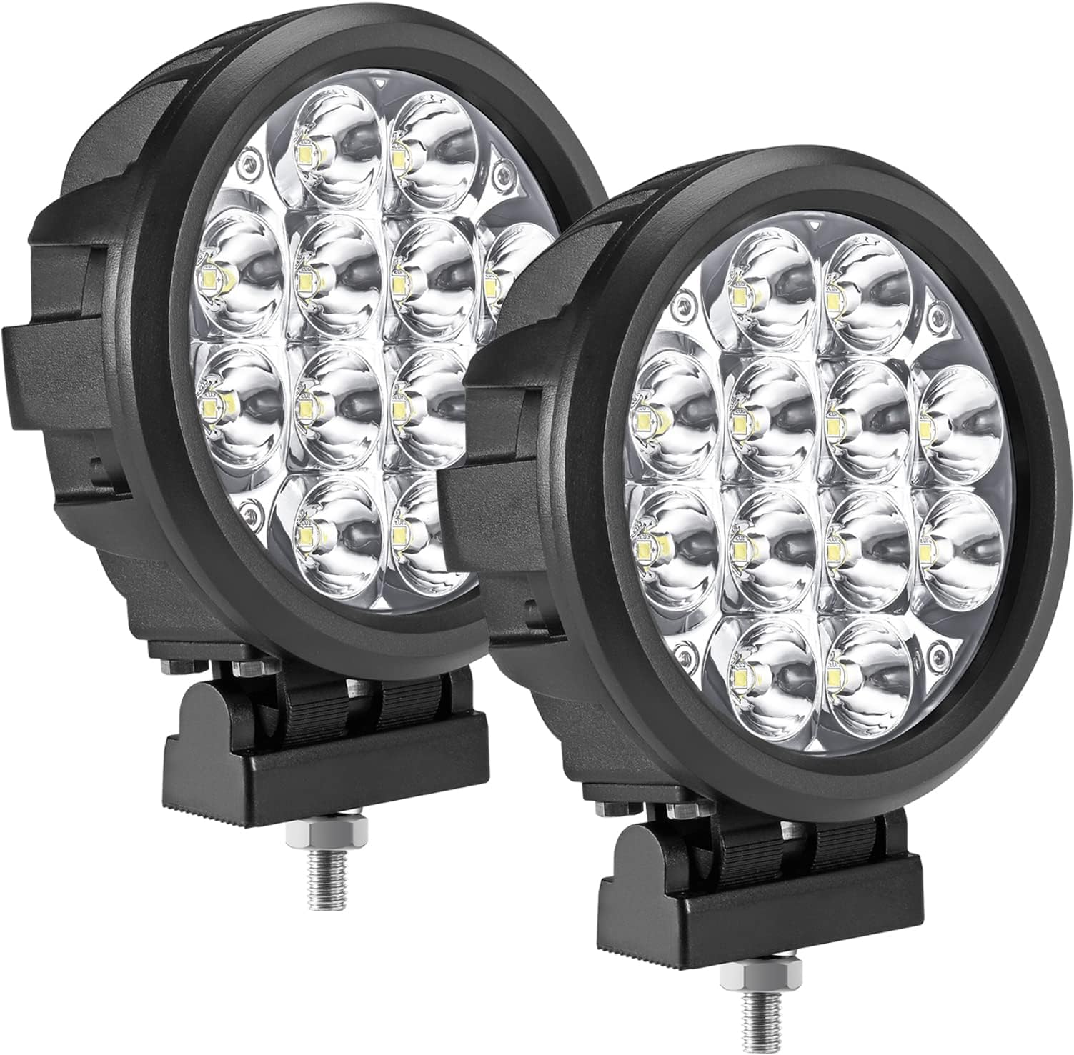 Amazon.com: BIGLION.X 2Pcs 7inch White Boat Spotlights 210W 32000Lm ...