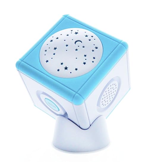 Amazon.com : Lullaby Light Cube Soothing Star Projector- Portable ...