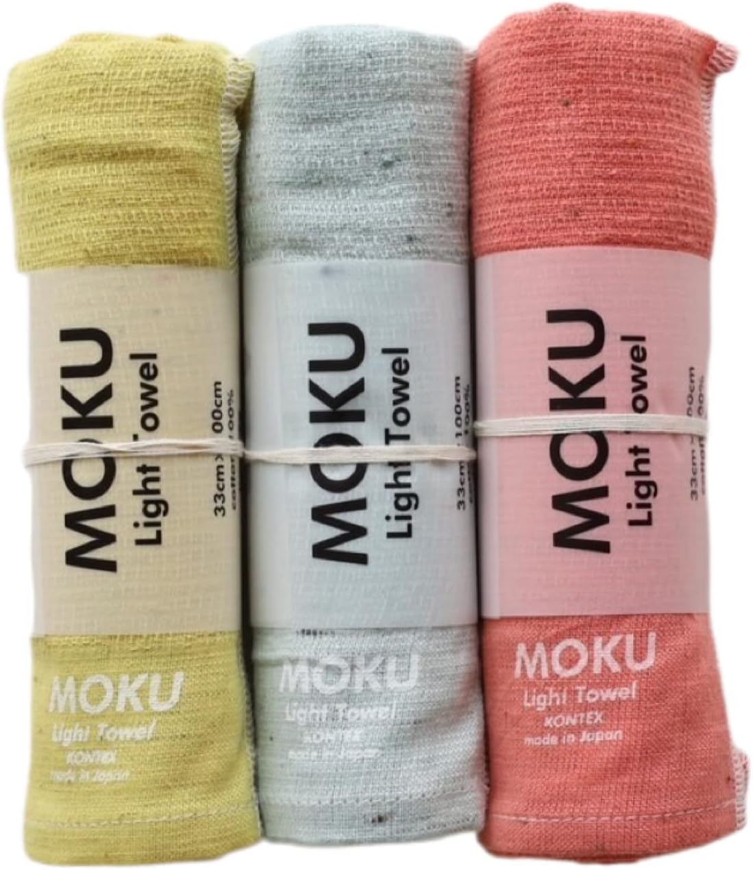 Amazon｜【 コンテックス】 MOKU ＜59351-90＞ フェイスタオル Mサイズ3本セット (レモン・ミント・マンダリン）｜フェイスタオル - ホーム＆キッチン オンライン通販