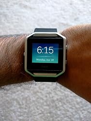 Amazon.com: Fitbit Blaze Smart Fitness Watch,Time Display Black, Silver ...