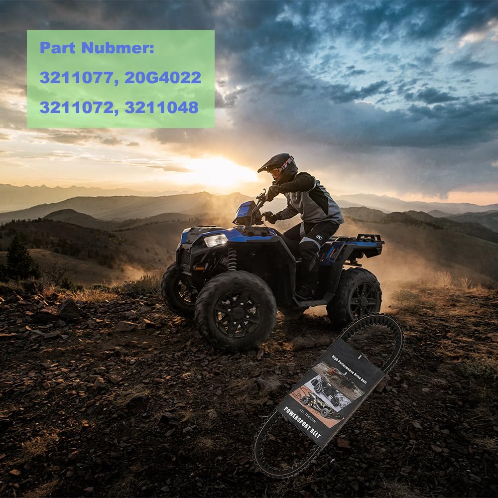 3211077 Correa de transmisión para Ranger 400 425 500 Sportsman 335 400 ...