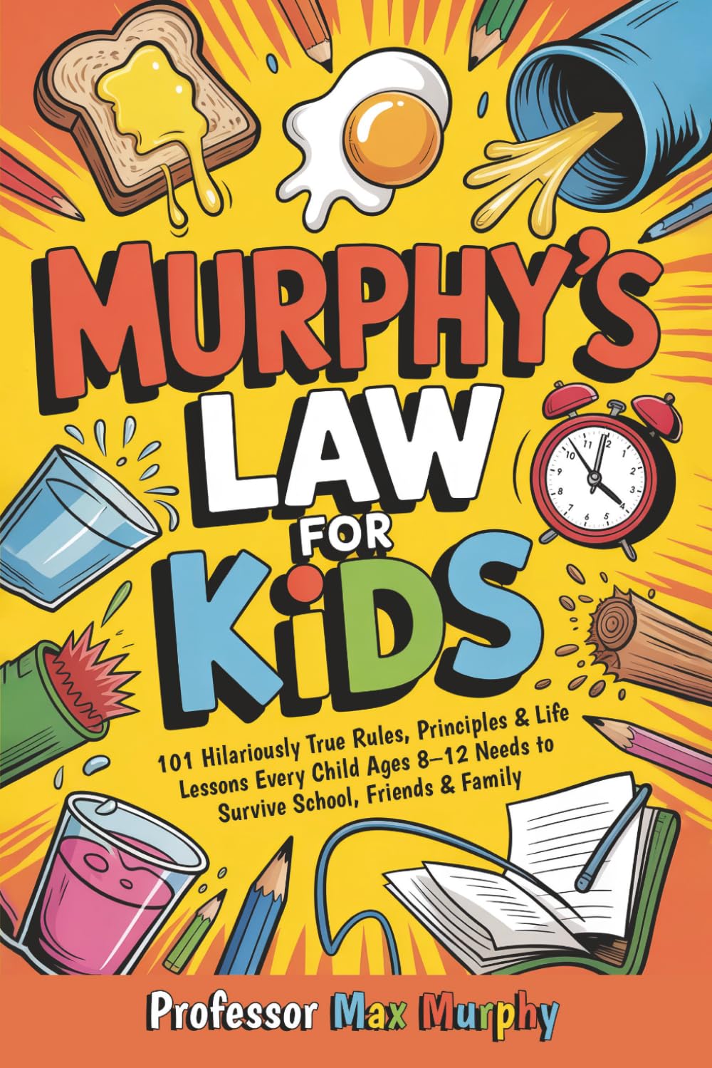 Murphy's Law for Kids: 101 Hilariously True Rules, Principles & Life ...