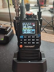 TIDRADIO TD-H3 Ham Radio Transceiver, Airband Two Way Radio Scanner ...