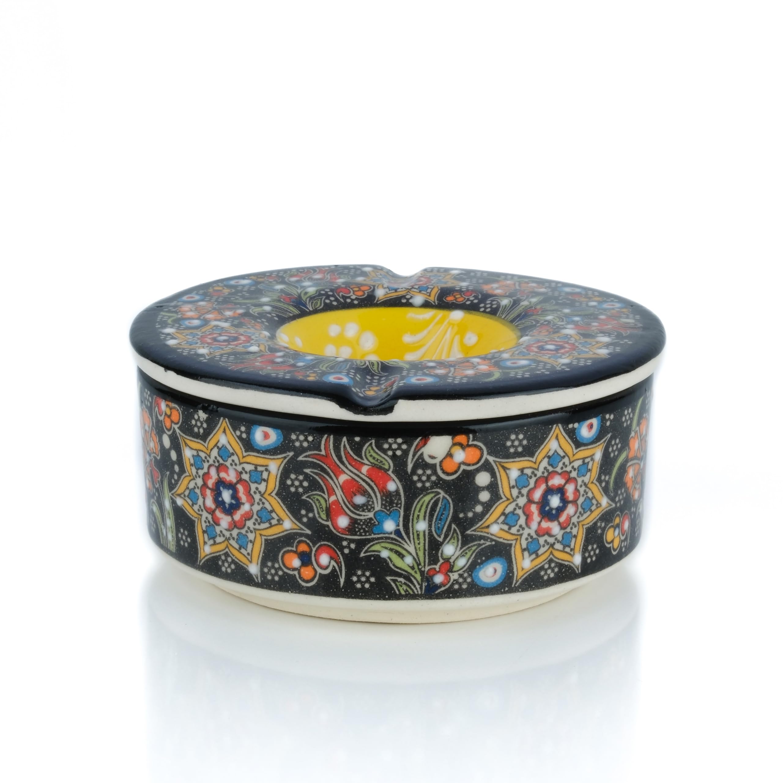 Amazon.com: Decorative Ceramic Jar-Colorful Decorative Jar with Lid ...