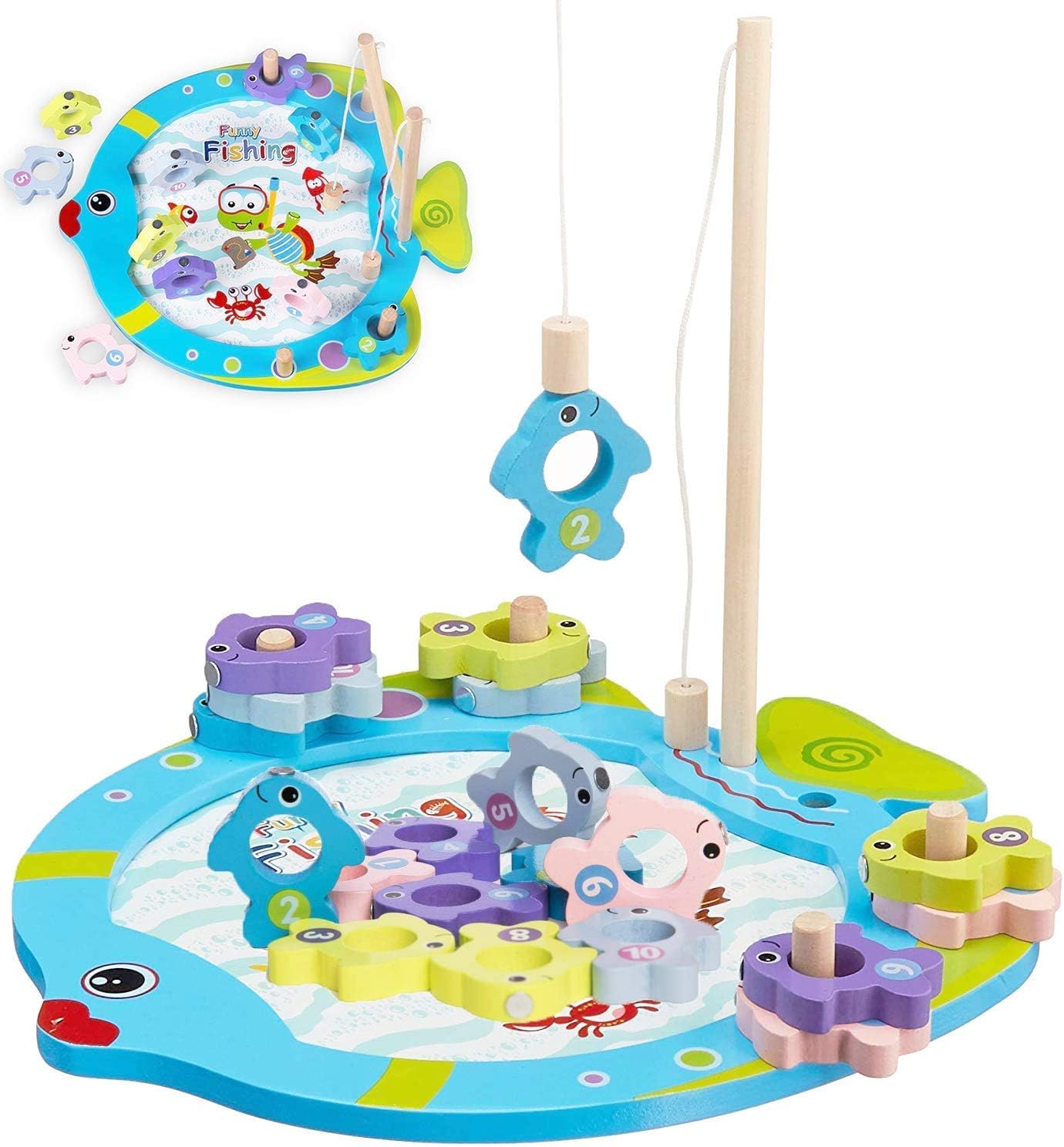 Amazon TheGramih Fishing Game Learning Fishing Toy Catching amazon-thegramih-fishing-game-learning-fishing-toy-catching