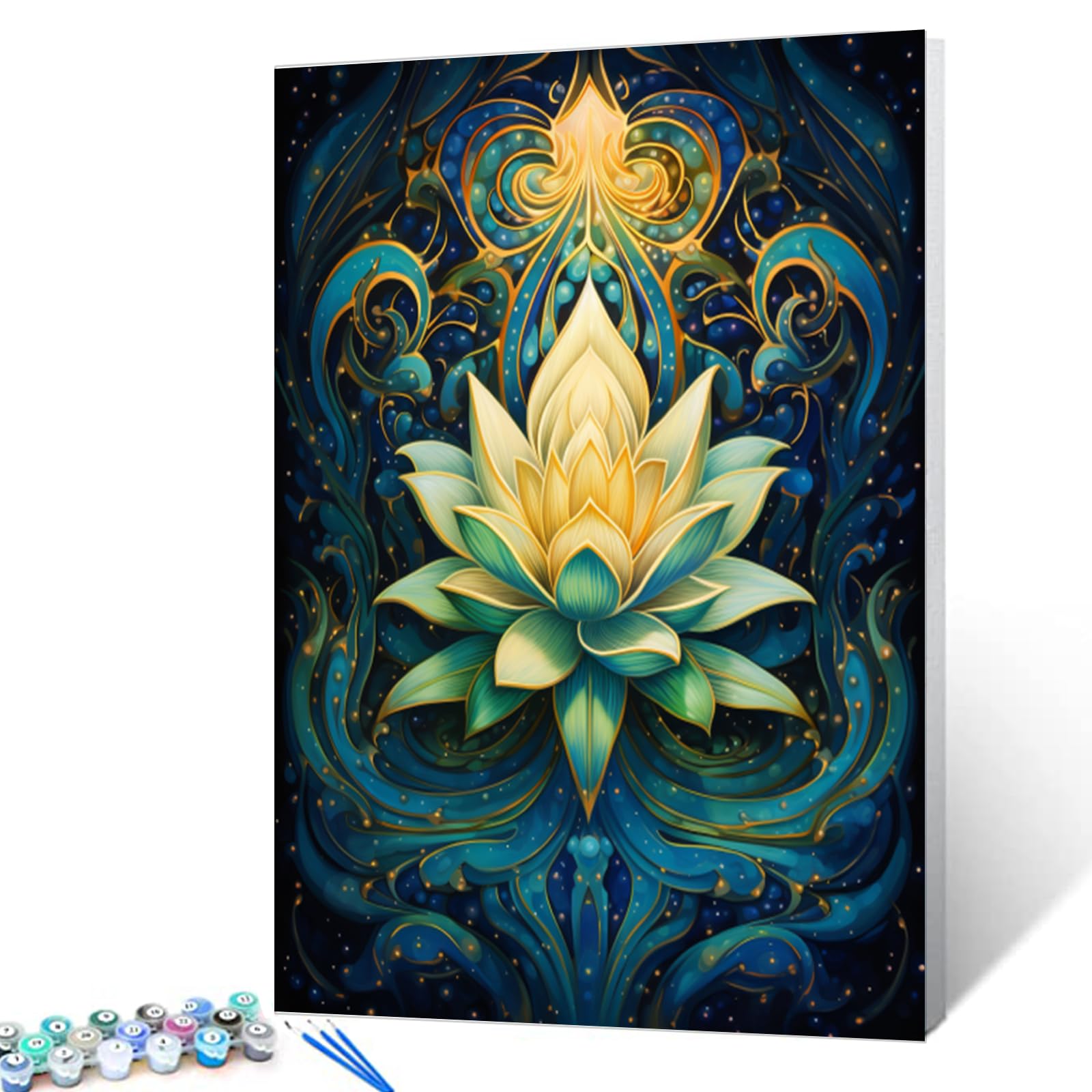 Pintura Acrilica De Flor De Lotus 36 Ideias De Pintando Flor De Lotus