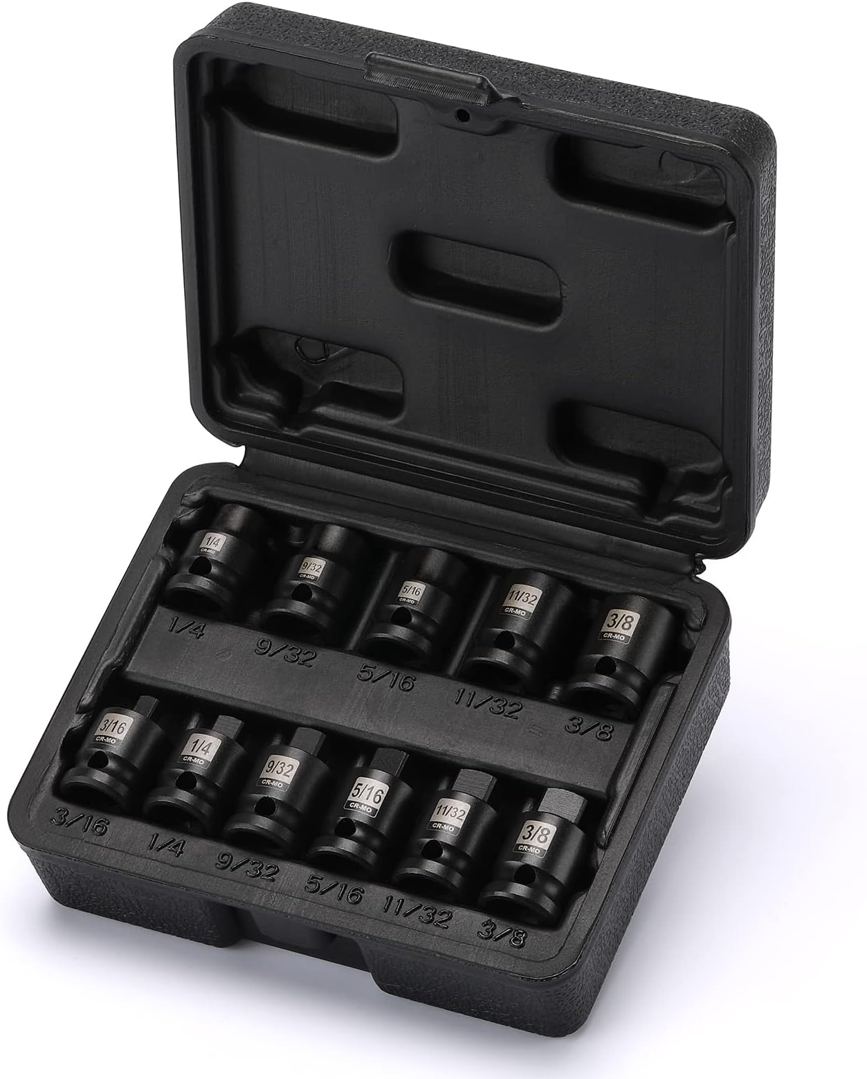 Amazon.com: SUNEX TOOLS 3841, 3/8 Inch Drive Pipe Plug Socket Set, 11 ...
