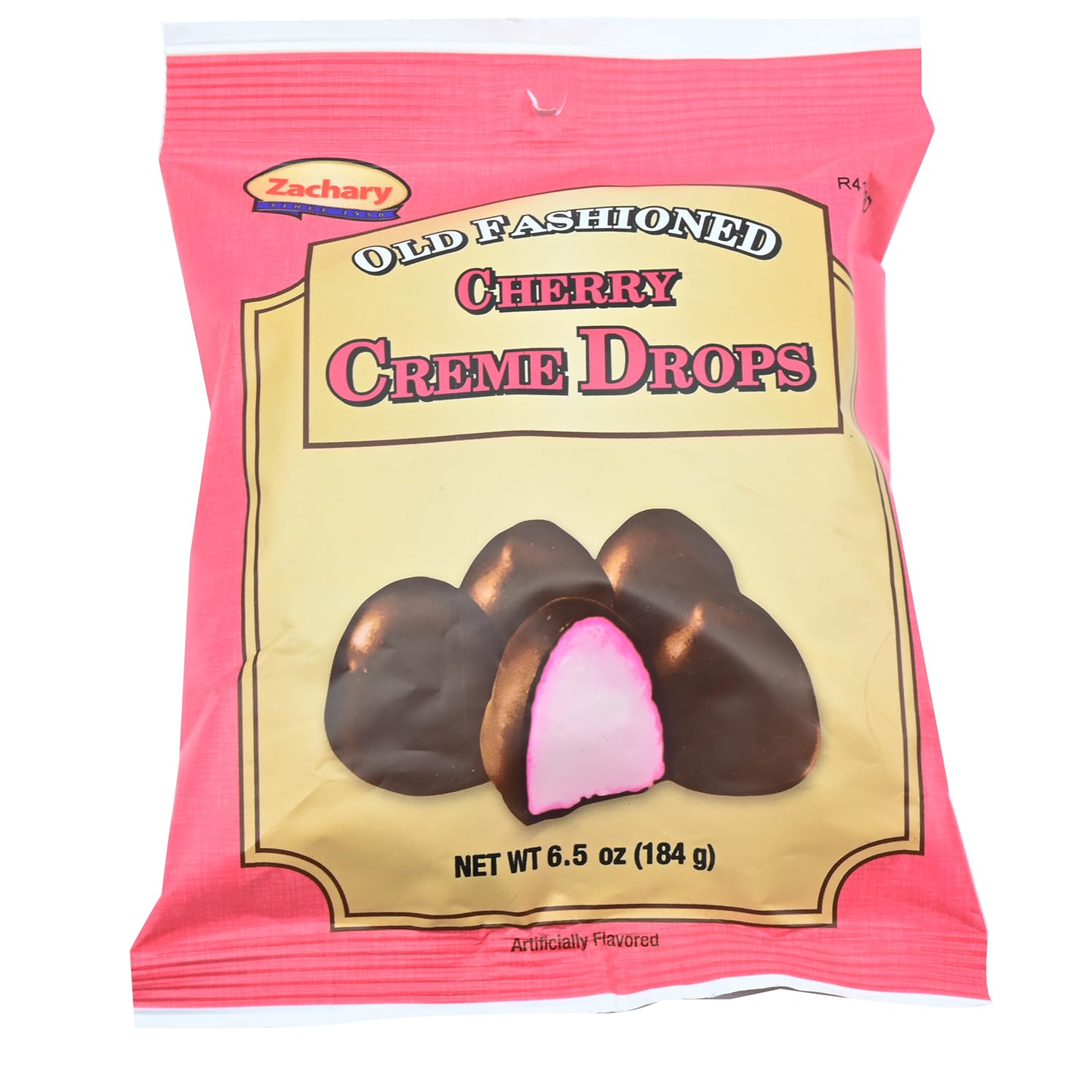 Amazon.com : Zachary Old Fashioned Cherry Creme Drops 6oz Bag : Grocery ...