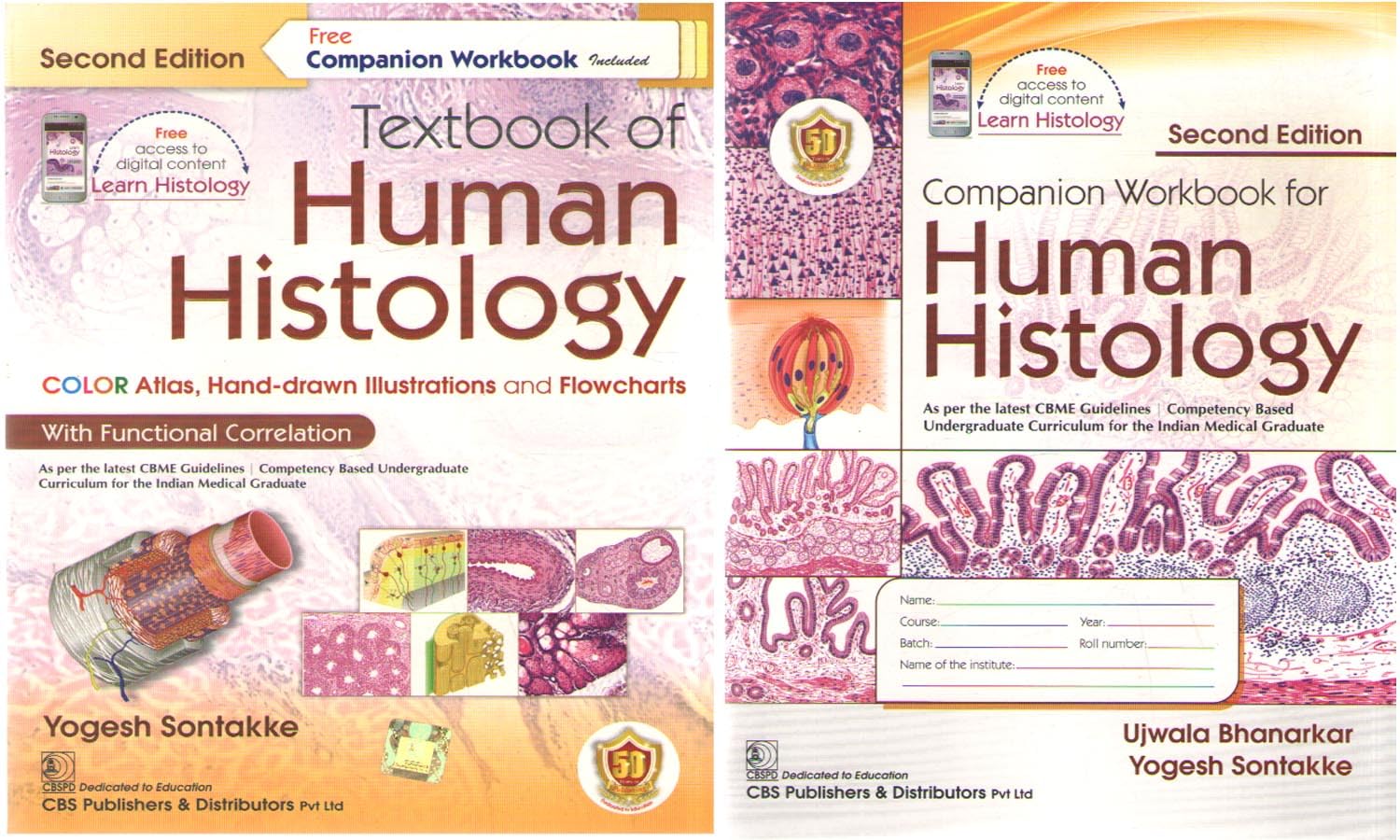 TEXTBOOK OF HUMAN HISTOLOGY [2 ND EDITION] WITH COMPANION WORKBOOK [SET ...