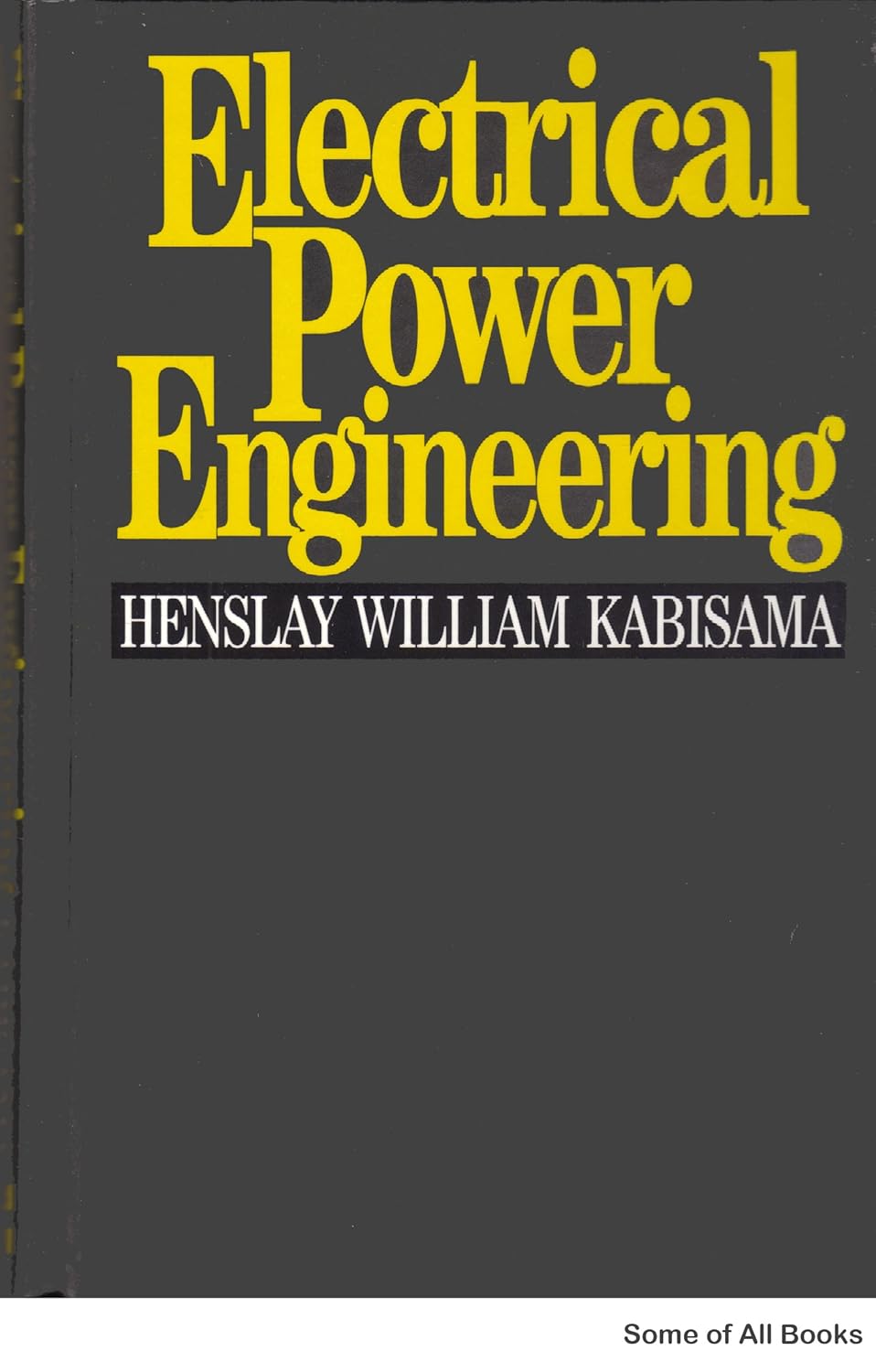 Electrical Power Engineering: Kabisama, H. W.: 9780070331570: Amazon ...