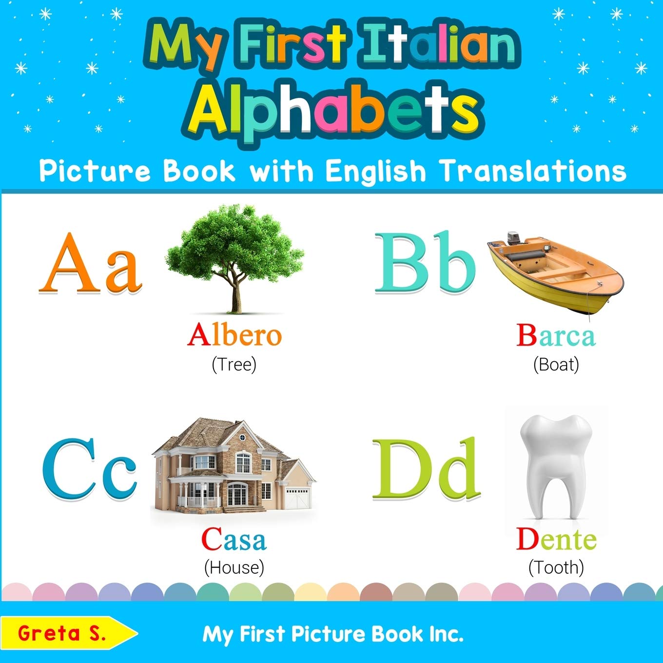Buy My First Italian Alphabets Picture Book With English Translations 