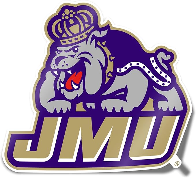 Amazon.com: James Madison University JMU Dukes Vinyl Decal Laptop Water ...