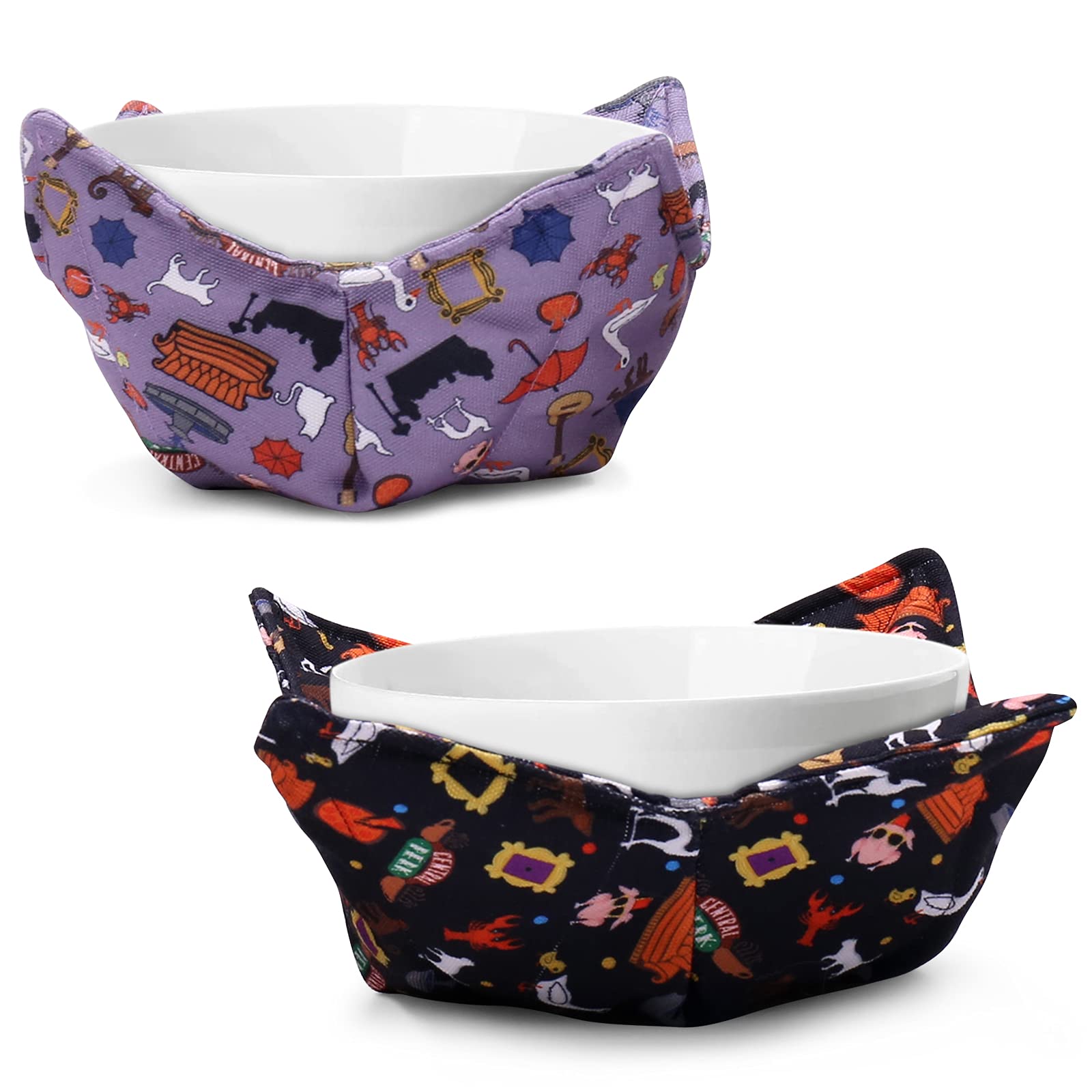 Buy Friends Bowl Cozy Friends TV Show Microwavable Soup Bowl Holders ...