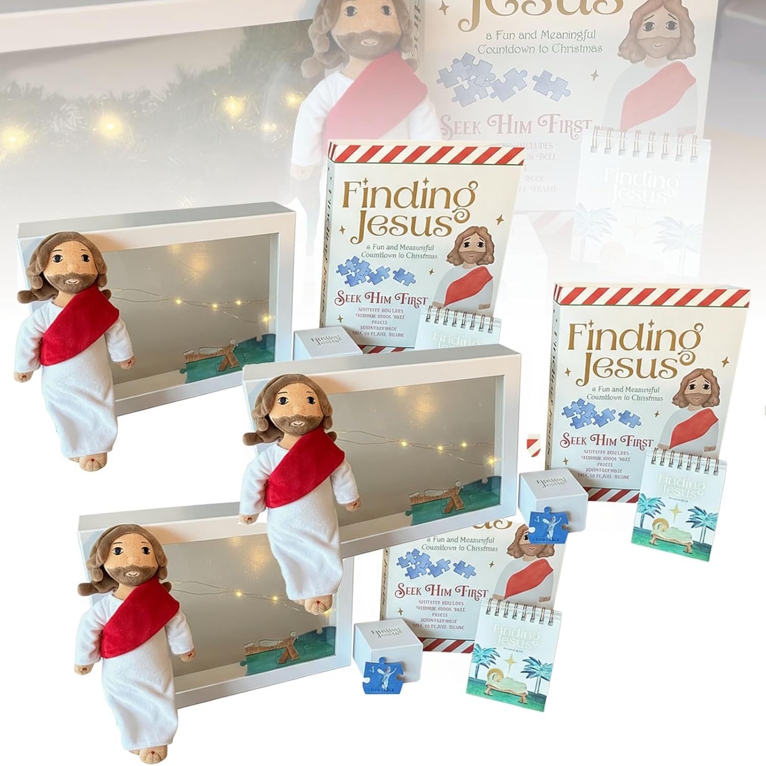 Amazon.com: Finding Jesus - Countdown to Christmas Advent Calendar ...