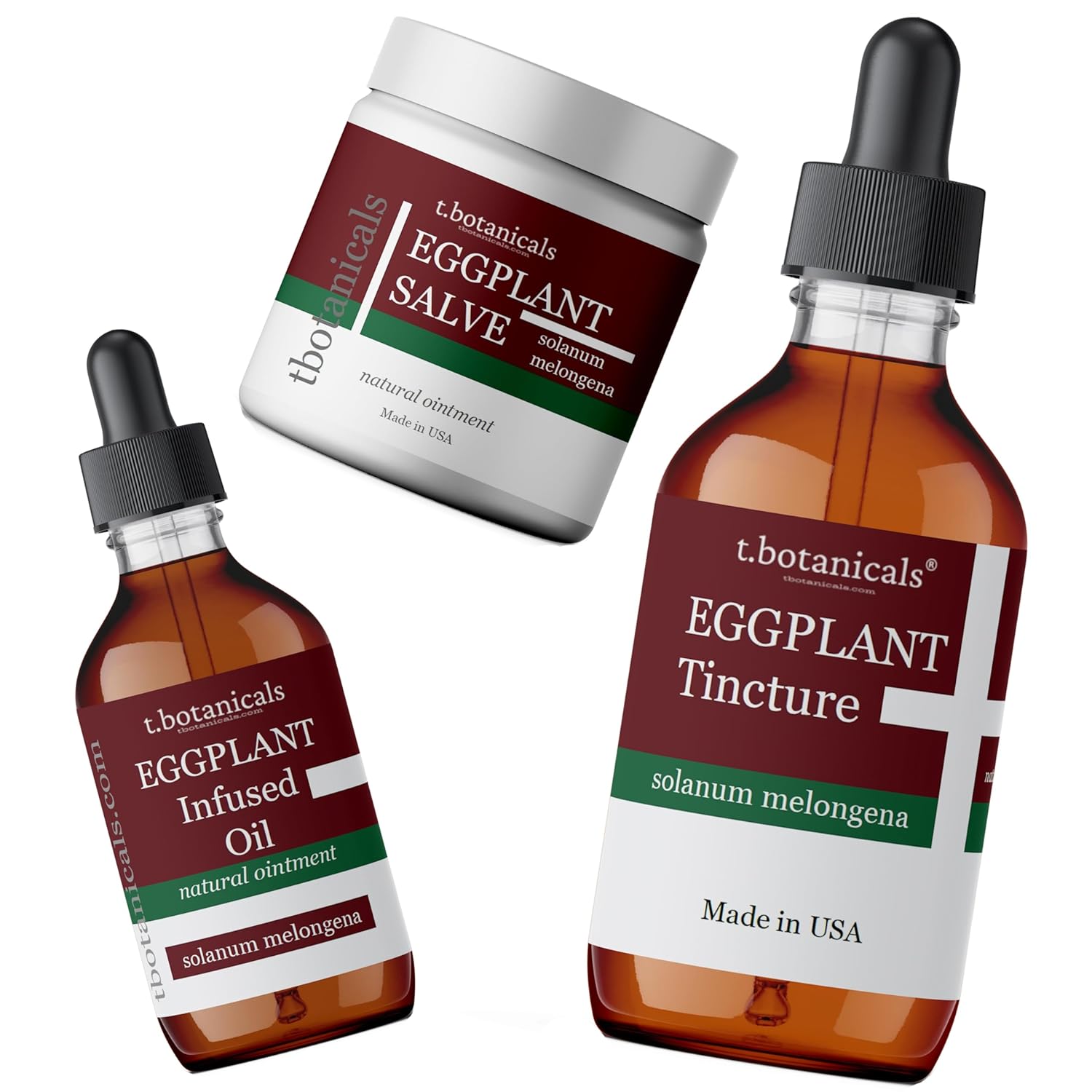Amazon.com: t.botanicals 3-Piece Eggplant Skin Conditioning Set ...