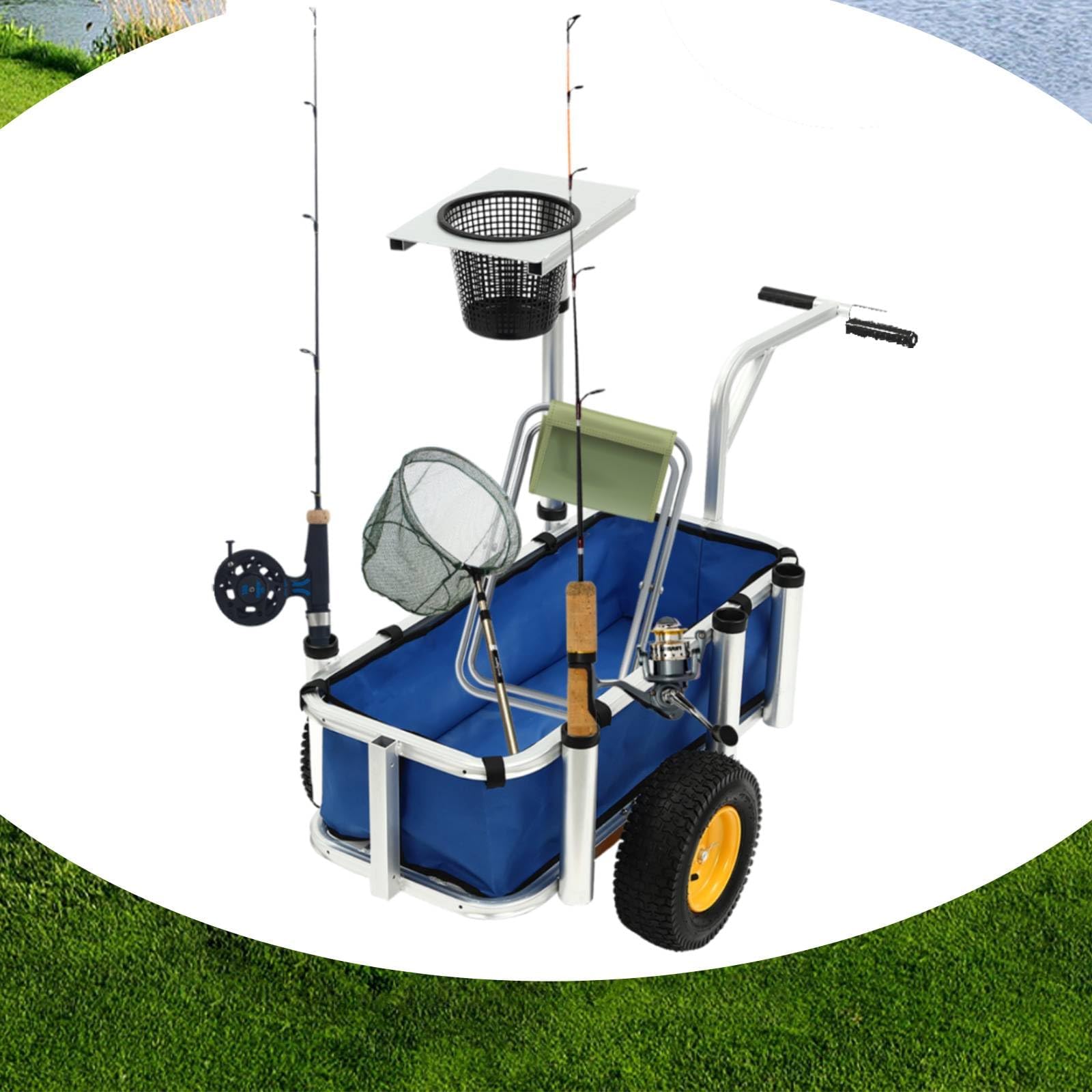 Amazon.com : Gorilla Carts 200 Pound Heavy Duty Aluminum Poly Bed Fish ...