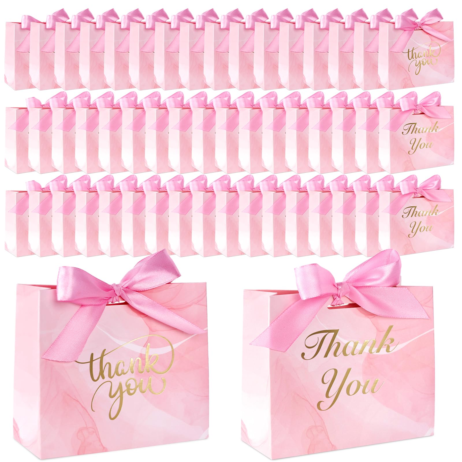 Amazon.com: Shindel 48PCS Party Favor Boxes, Small Thank You Gift Bags ...