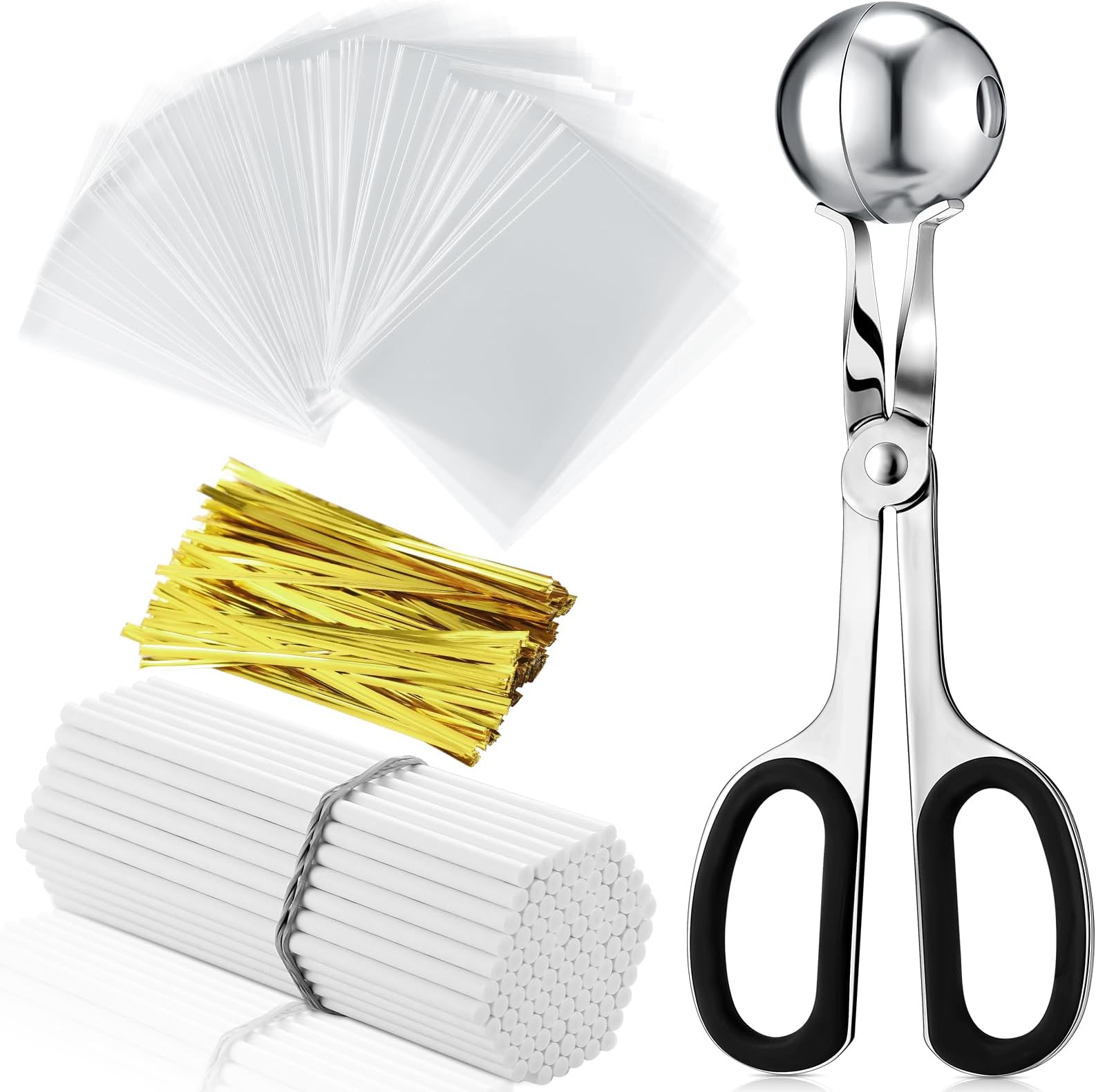 Amazon.com: 652Pcs Cake Pop Maker Kit Including Cake Pop Sticks and ...