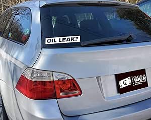 Amazon.com - Oil Leak - VINYL DECAL STICKER - Car, truck, window, glass ...