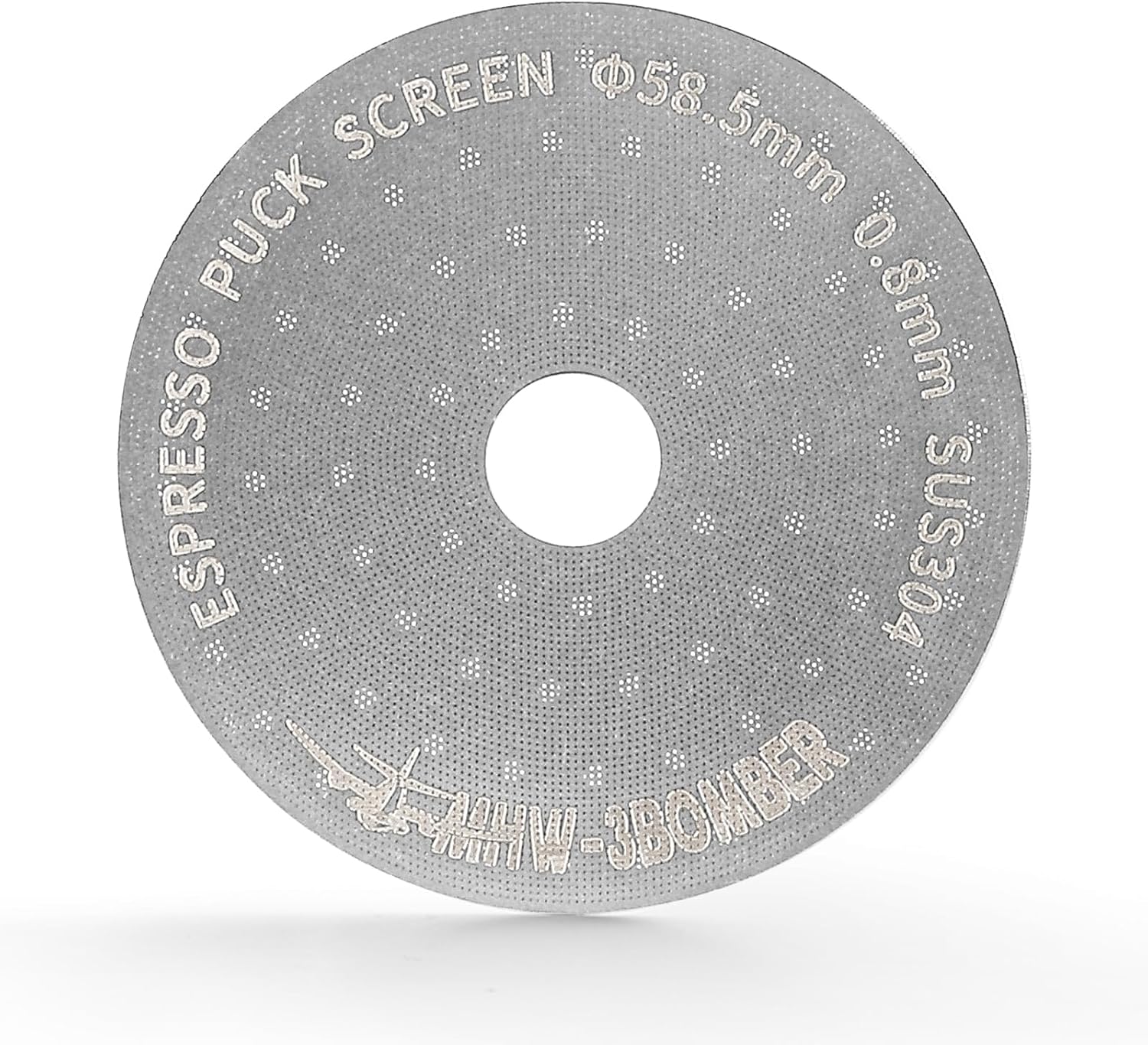 Amazon.com: MHW-3BOMBER 58.5mm Espresso Puck Screen with Round Hole ...