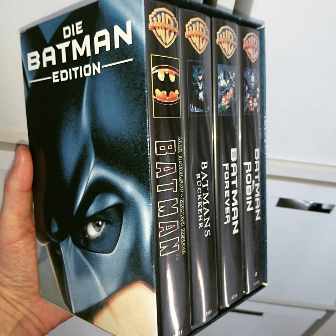 Coffret batman 1989 - 1997, 4 films : batman ; batman, le défi ; batman ...